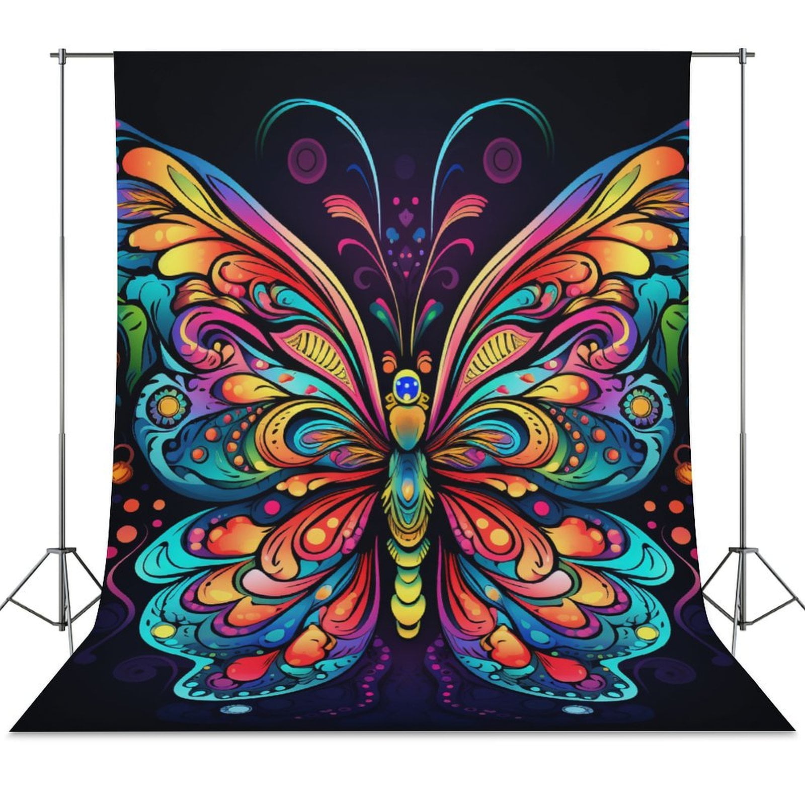Watercolor Butterfly Photography Backdrops Adult Photostudio Props ...