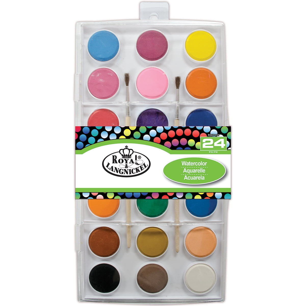 Watercolor Cake Set-Assorted Colors - Walmart.com