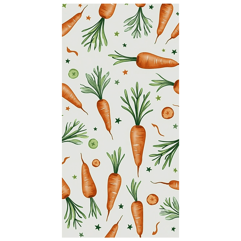 Watercolor Carrot Themed Backdrop Banner Party Decorations for ...