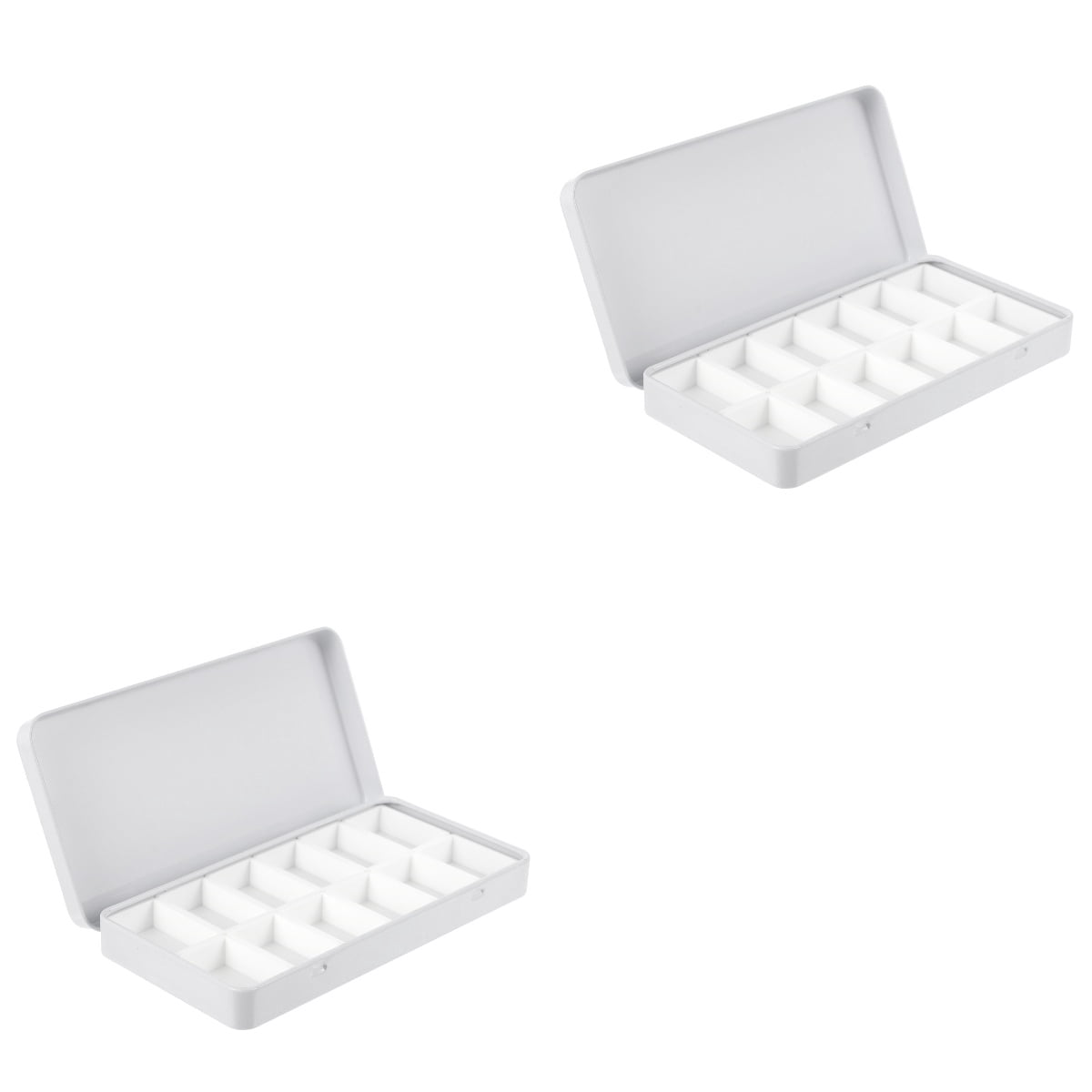 Watercolor Case for Artist Student Plastic Paint Pan Grid Supplies ...