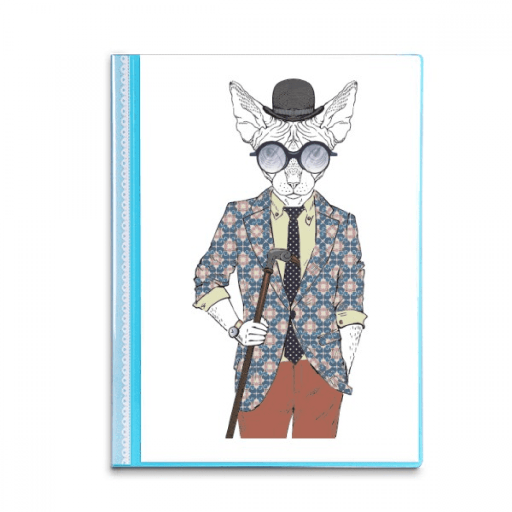 Watercolor Clothes Lovely Dog Illustration Book Sheet Protectors ...
