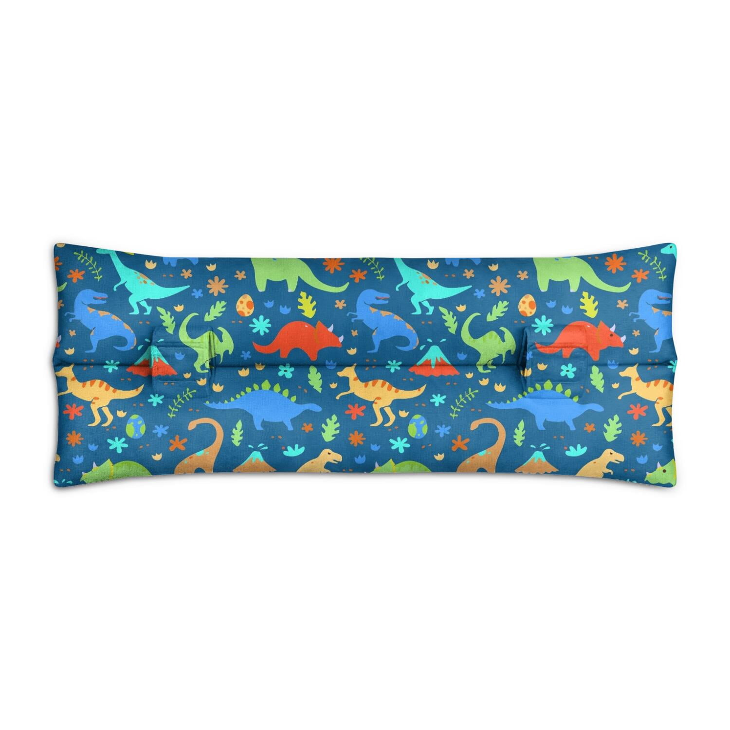 Watercolor Dinosaur Mastectomy Pillow - Post Surgery Seatbelt Pressure ...