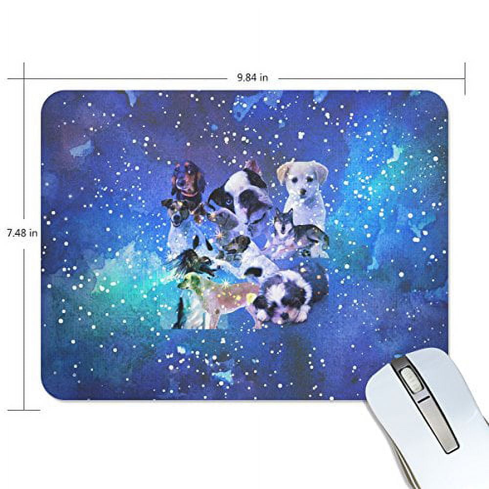 Watercolor Dream Starry Sky Dogs Cats Mouse pads Gaming Mouse Pad 9 ...