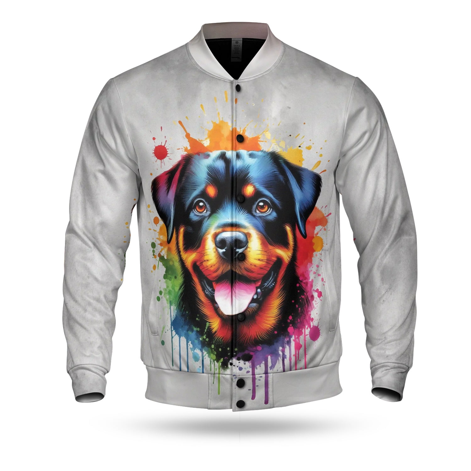 Watercolor Drip Rottweiler Pop Art Colorful Portrait Artwork All Over ...