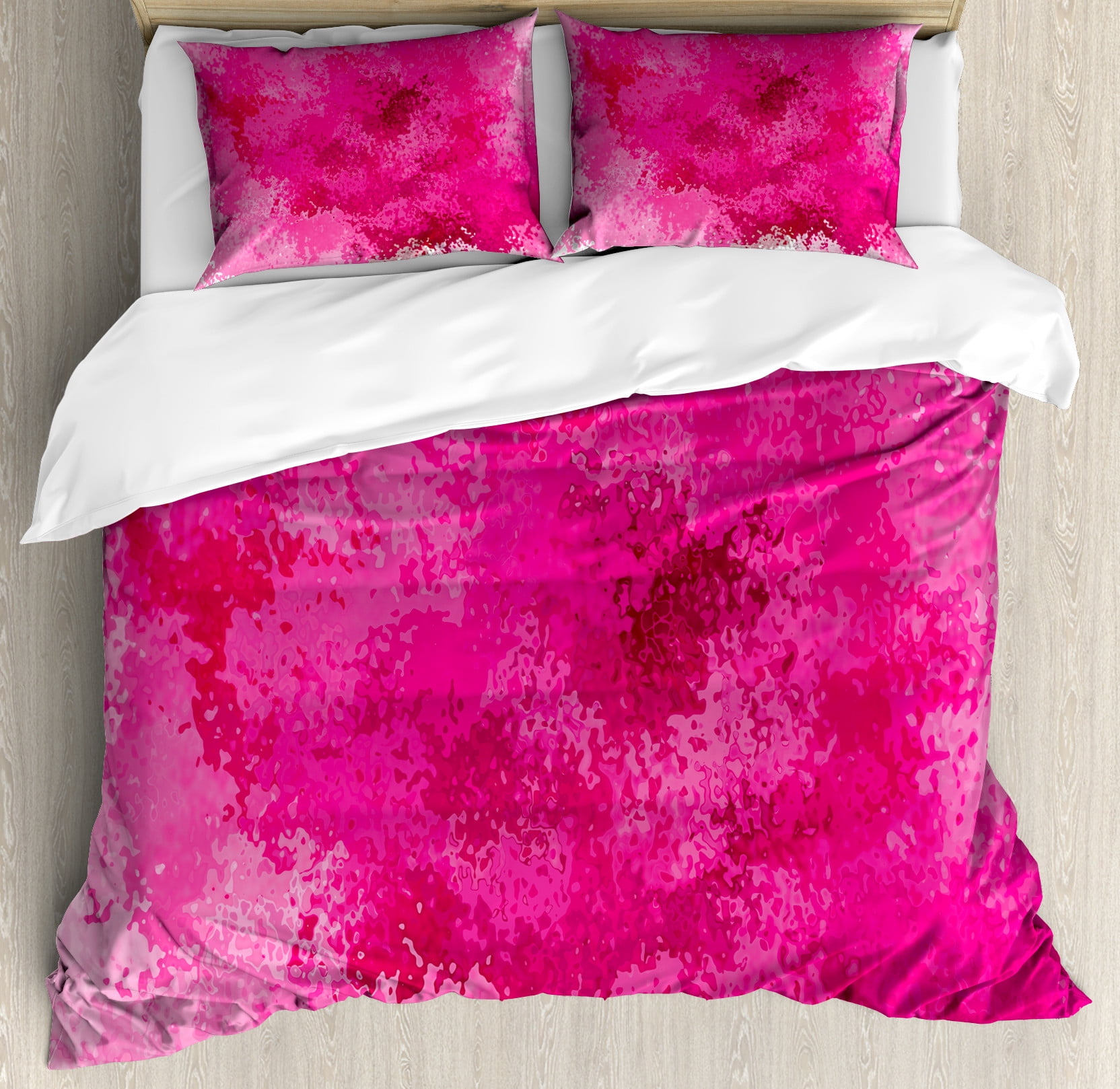 Watercolor Duvet Cover Set, Pastel Aquarelle Style Gradient Toned Paint ...