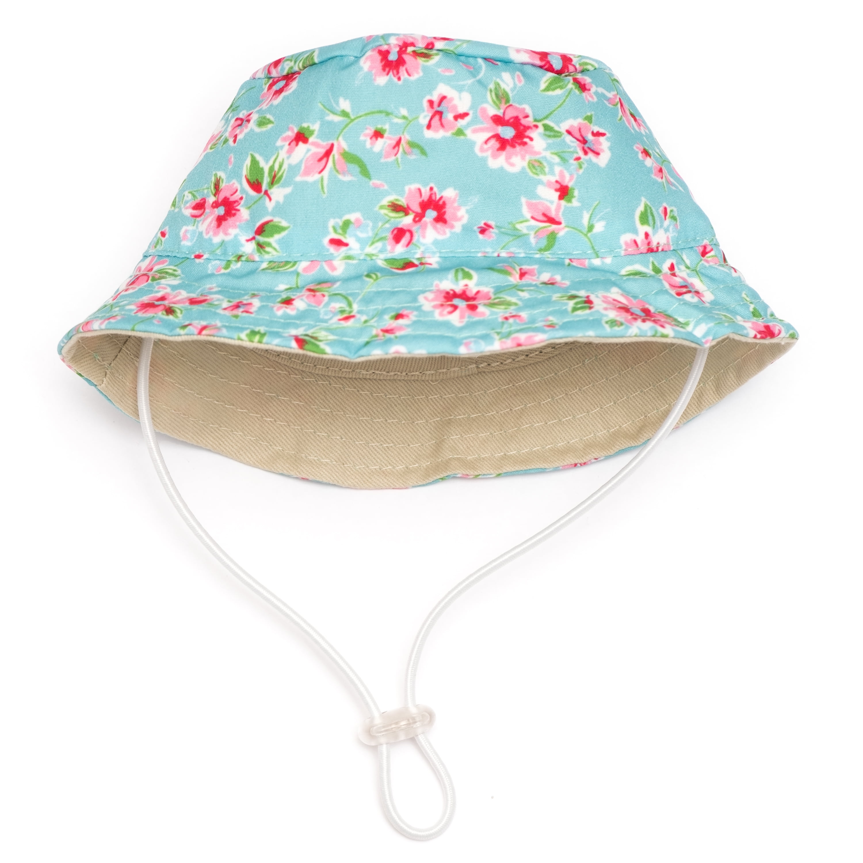 Watercolor Floral Bucket Hat - Walmart.com