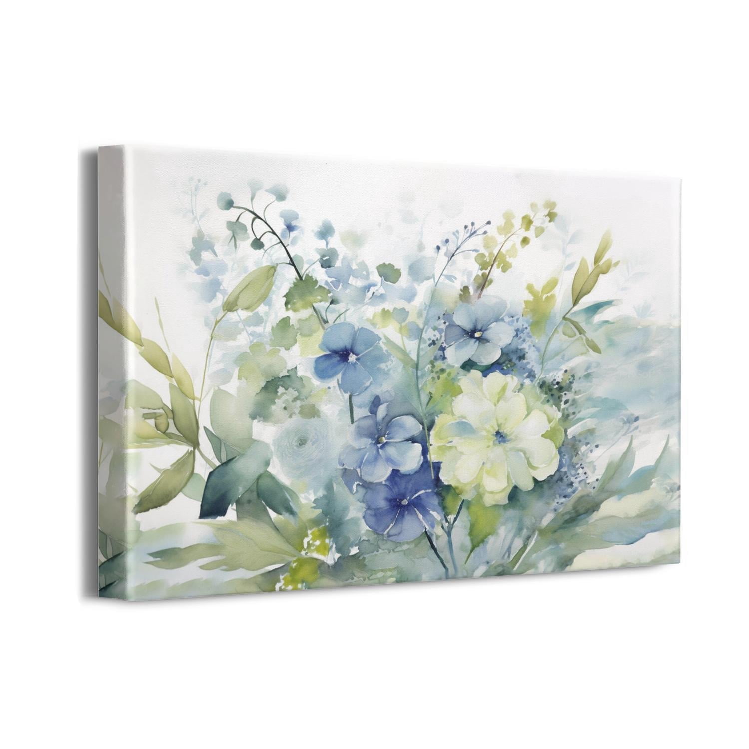 Watercolor Floral Decor Wall Art Rustic Pictures Wall Decor Farmhouse ...