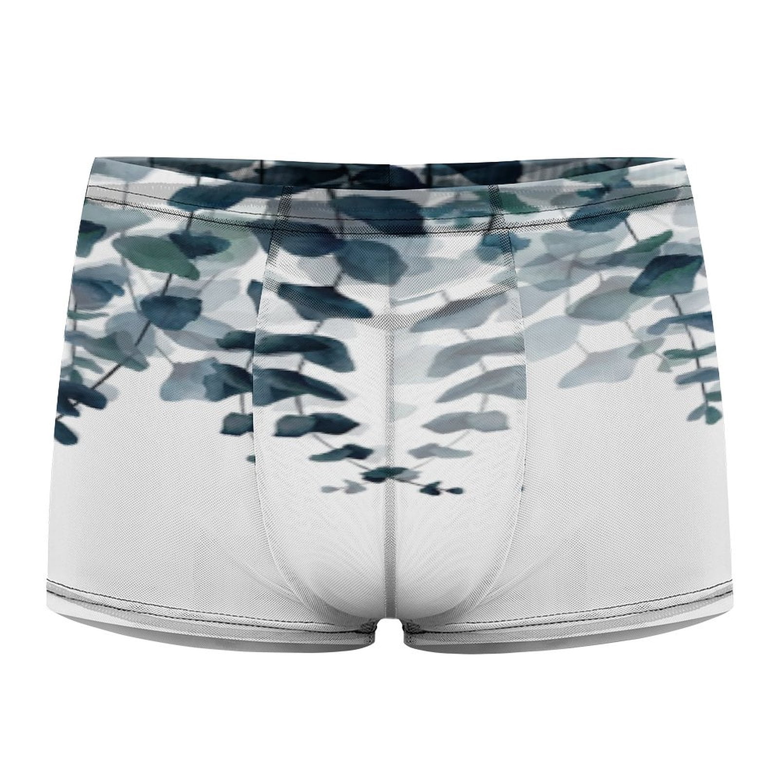 Watercolor Floral Men's Mesh Boxer Briefs Cooling Breathable Sports ...