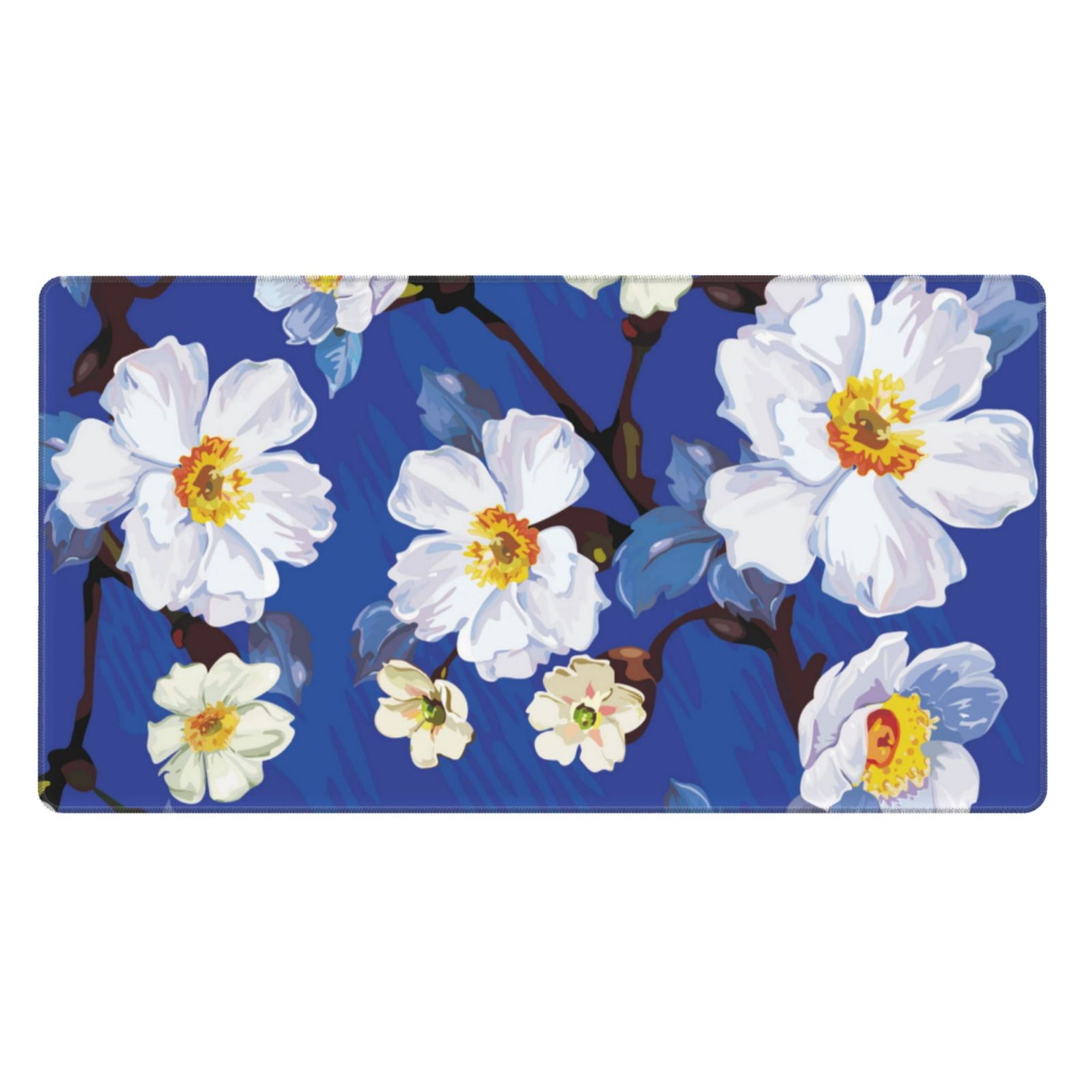 Watercolor Flower Mousepad Large Mouse Pad Desk Pad Computer Keyboard ...