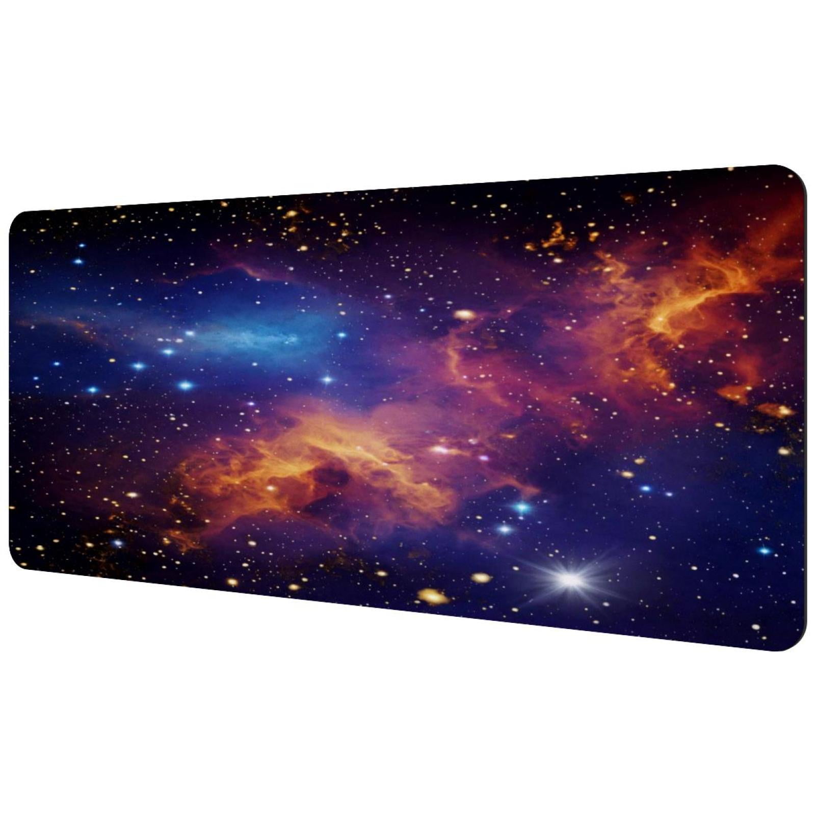 Watercolor Galaxy Nebula Starry Universe Space Mouse Pad, Large ...