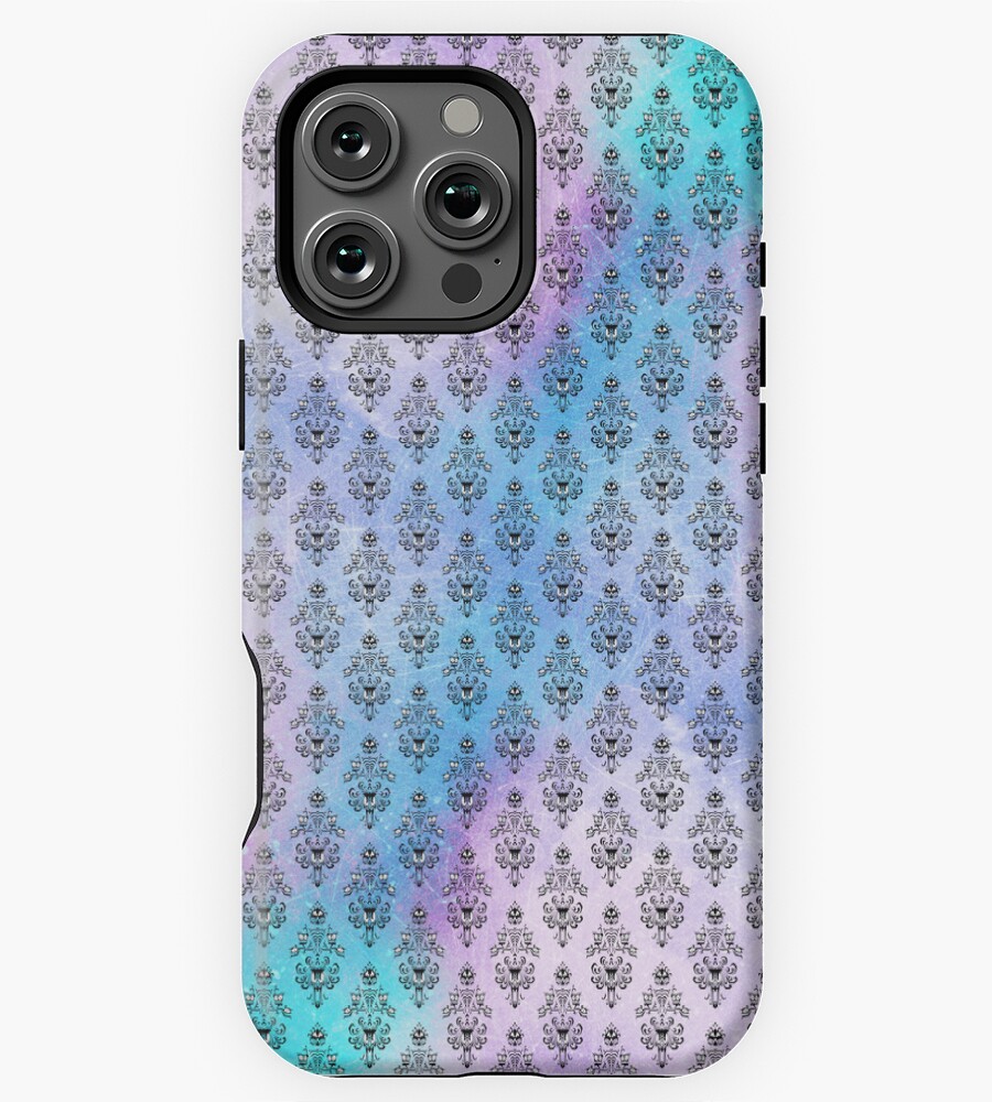 Watercolor Haunted Mansion Art GA3762 Phone Case for iPhone 11 to 17 ...