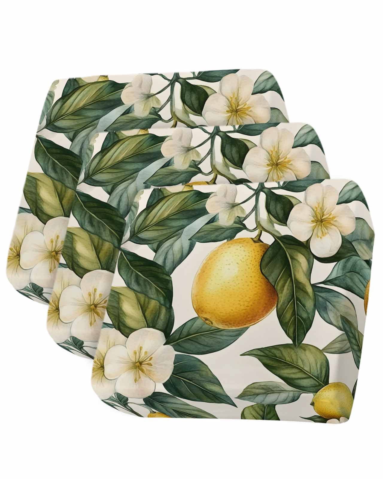 Watercolor Lemon Sofa Couch Cushion Covers Washable, Removable ...