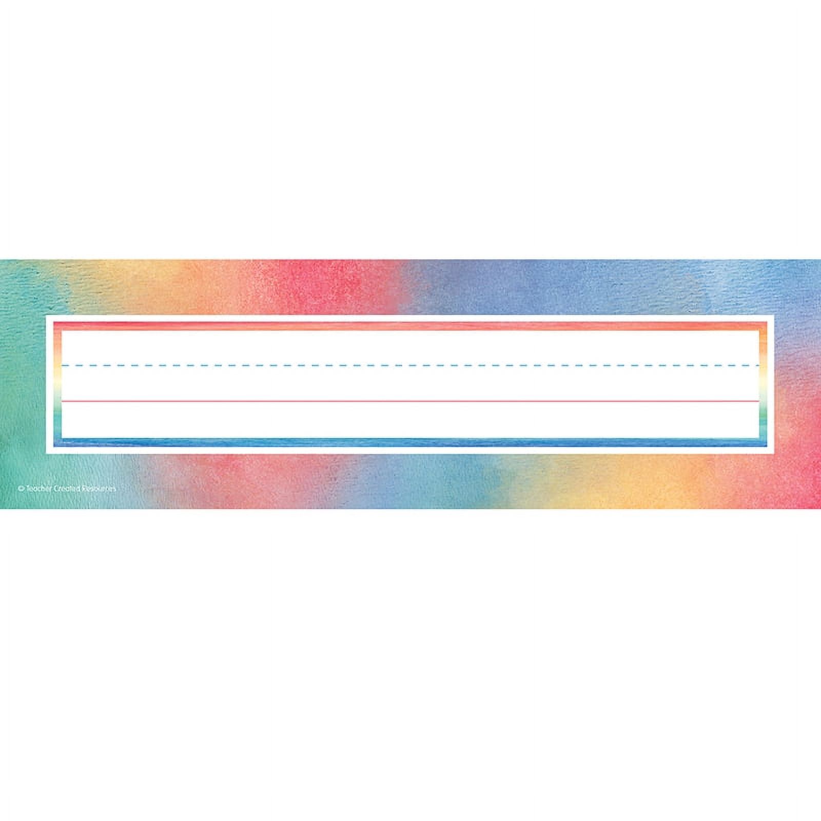 Watercolor Name Plates | Bundle of 2 Packs - Walmart.com