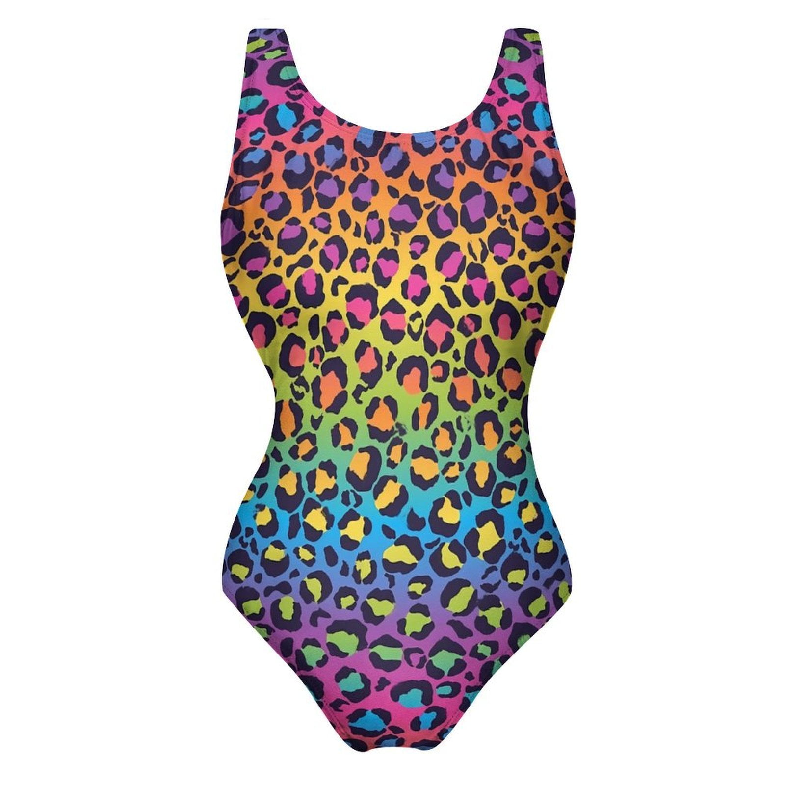 Watercolor Ombre Swimsuit Zebra Print OnePiece Swimwear Push Up ...