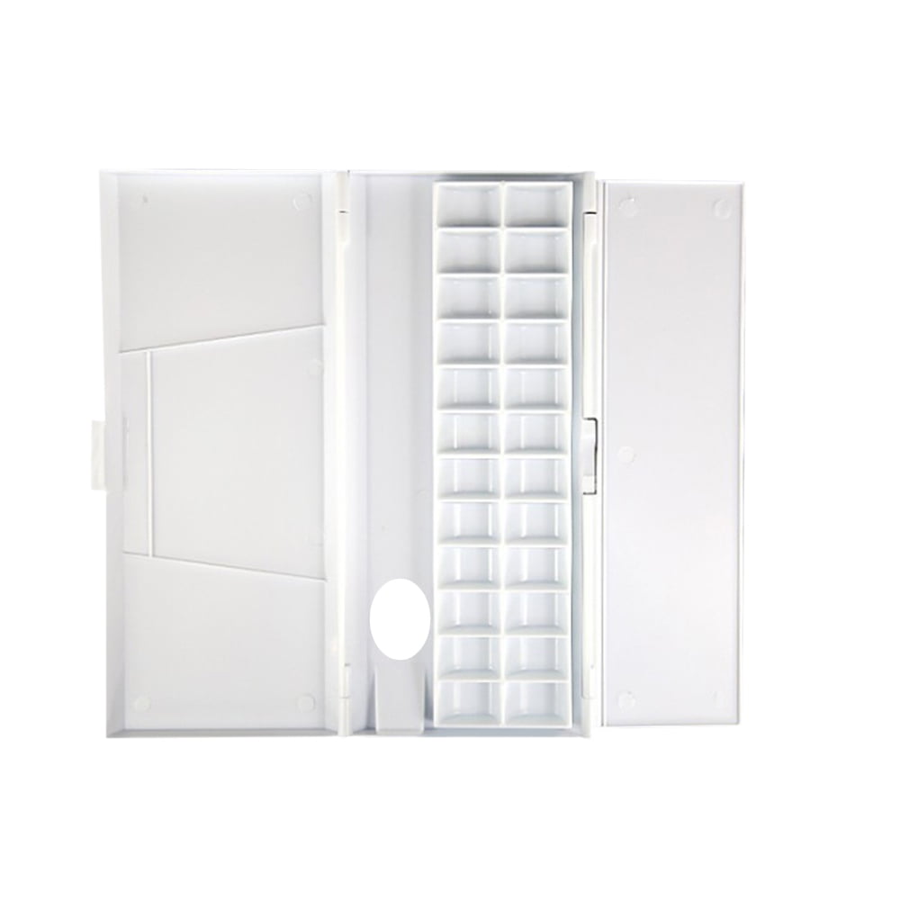 Watercolor Palette Empty Paint Tray Travel Watercolor Storage Tin Case ...