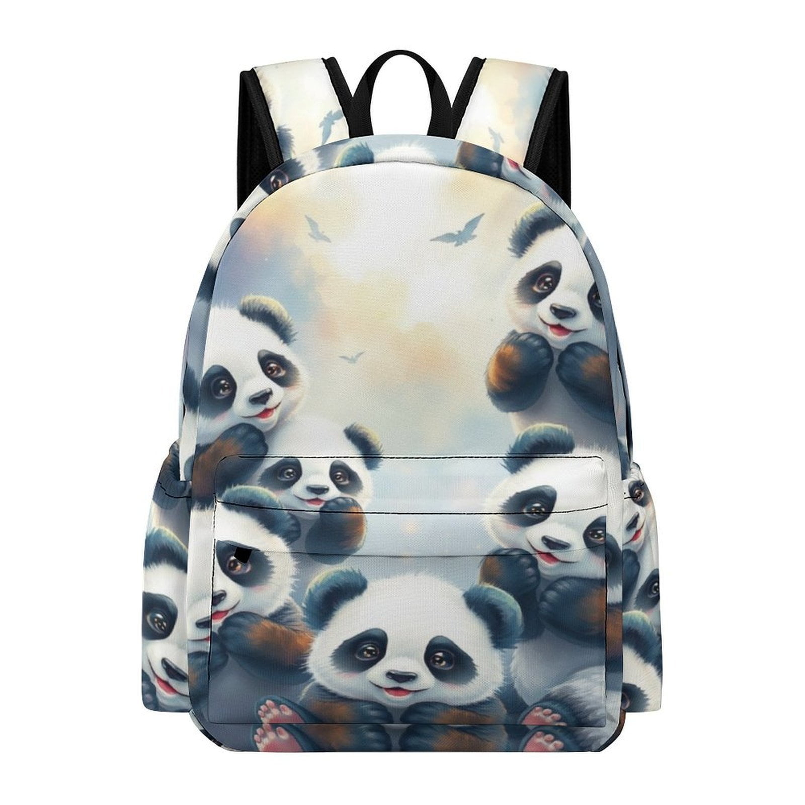 Watercolor Panda Backpack for Men Women Fashion Student Business ...