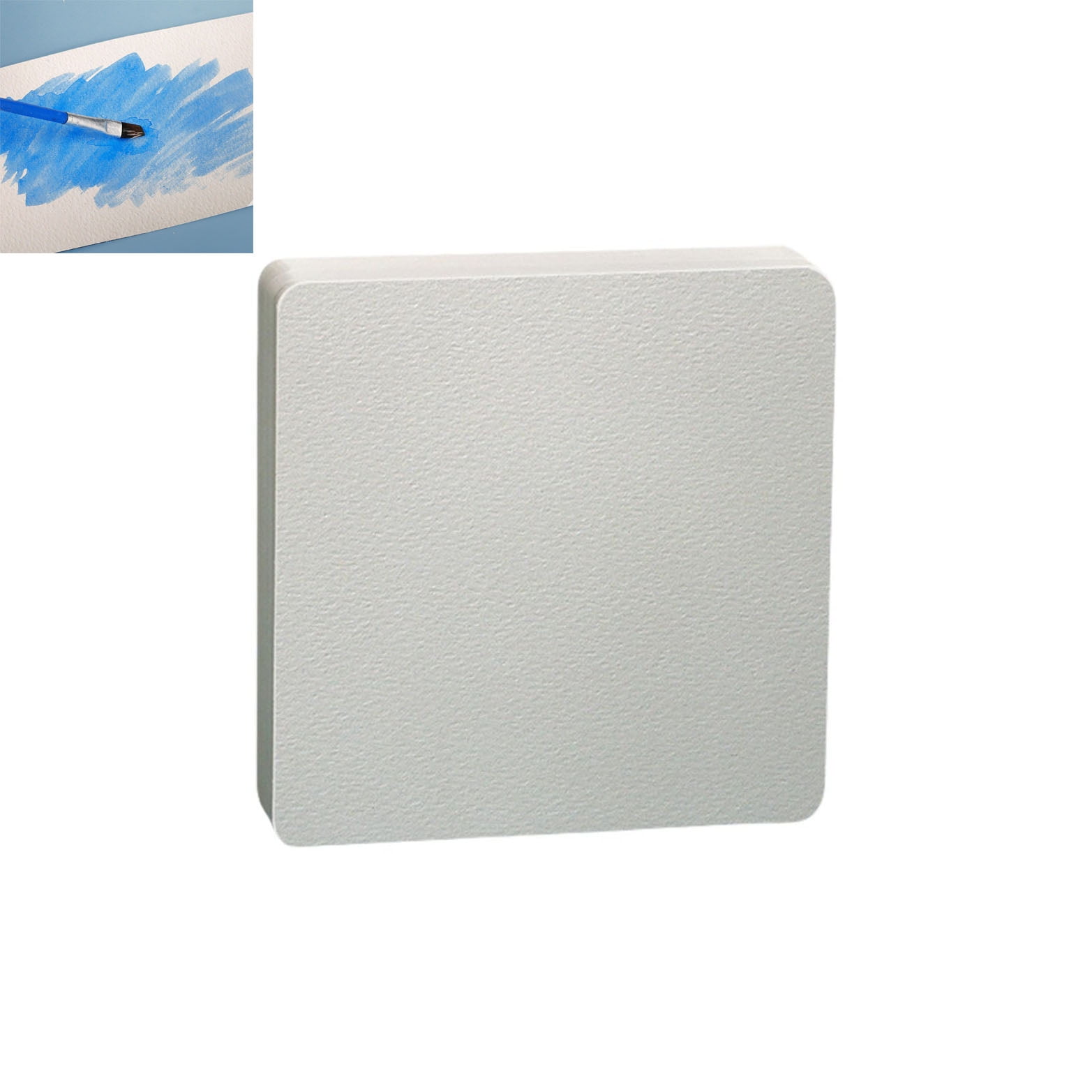 Watercolor Paper Pad, 50 Sheets, Acid-Free, Cold Pressed, for Painting ...