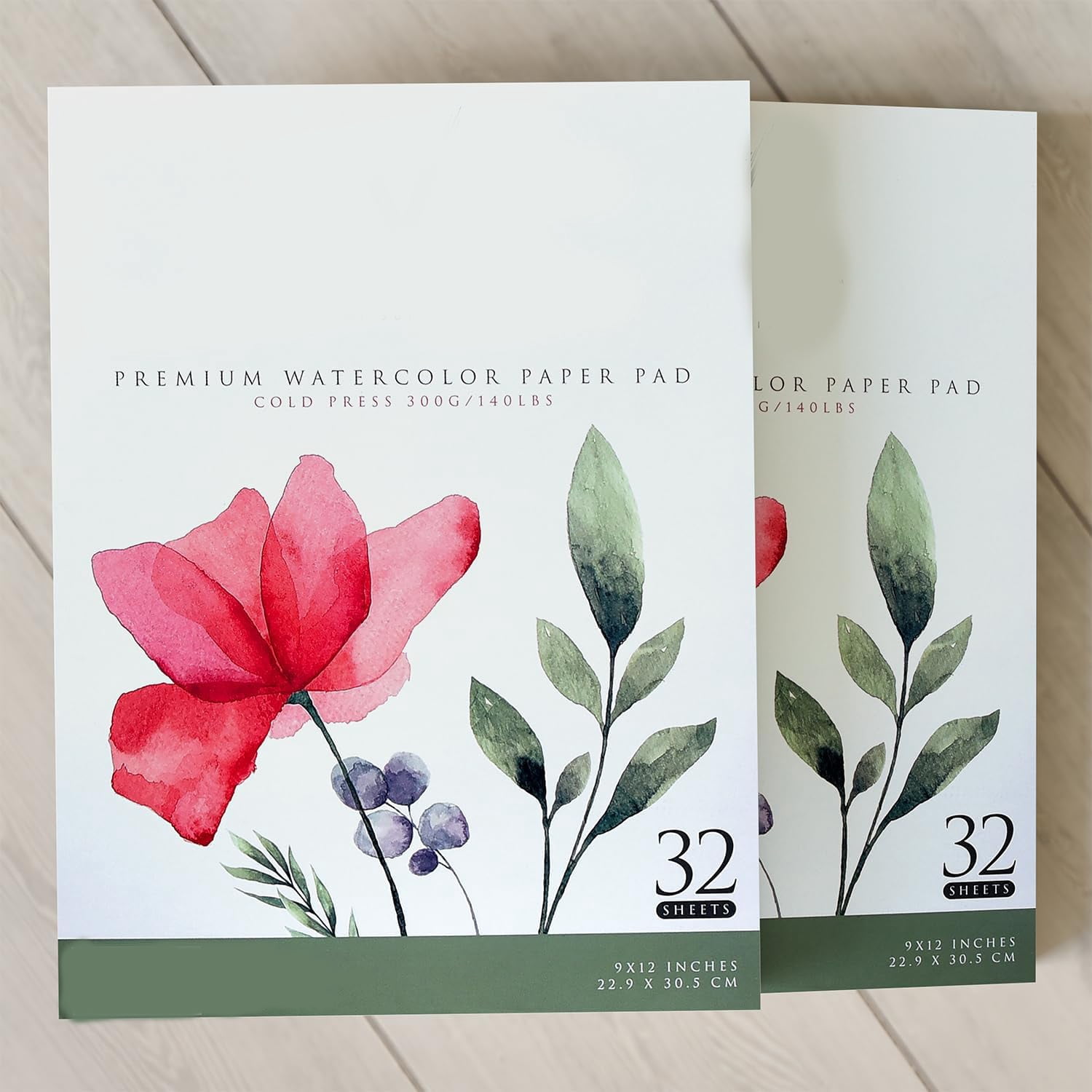Watercolor Paper Pad for Painting – Heavyweight Art Paper Sheets for ...