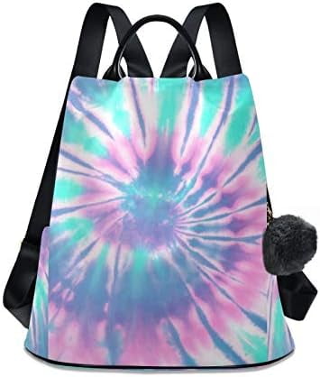 Watercolor Peacock Flower Floral Backpack Purse for Women Anti Theft ...