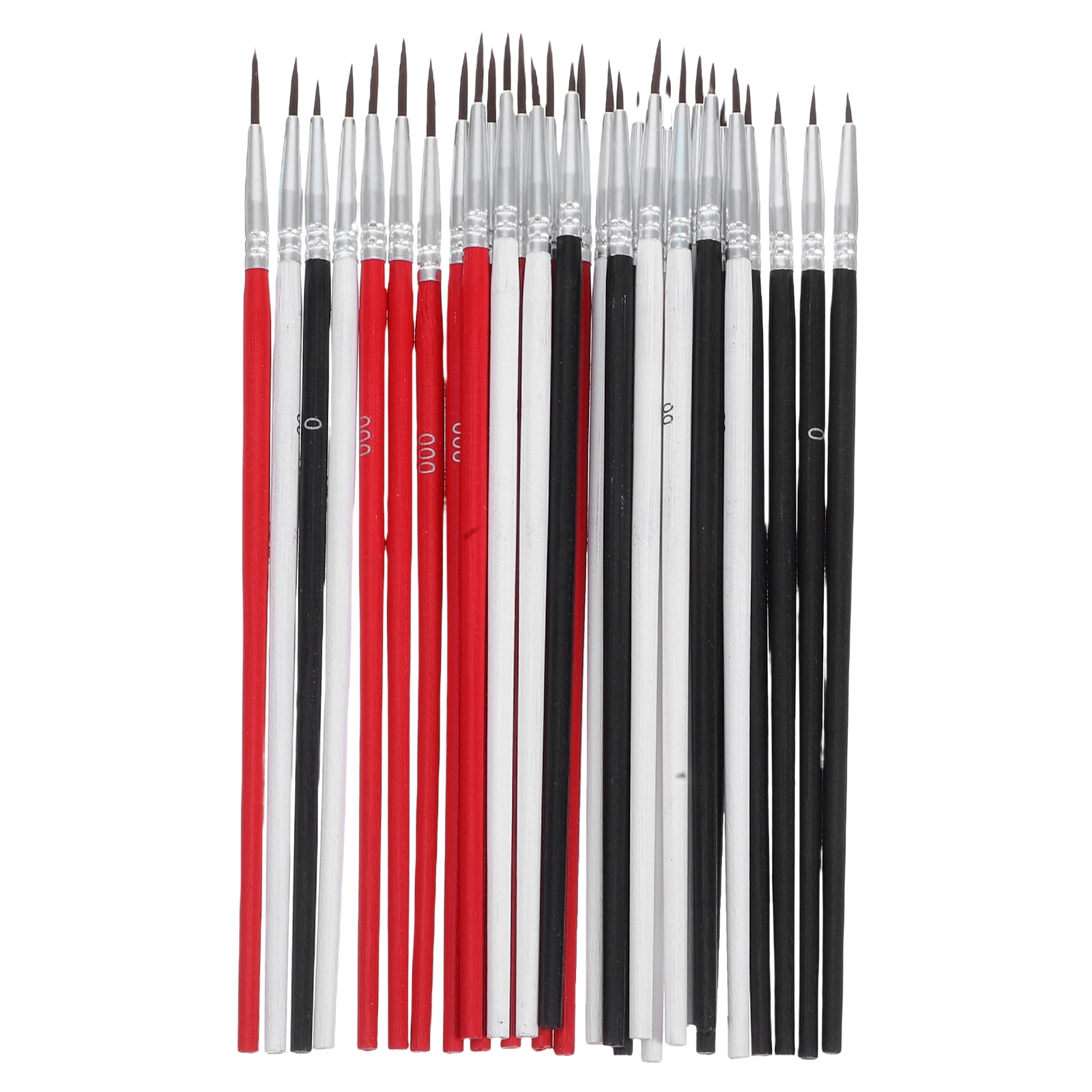 Watercolor Pen,30Pcs Professional Nylon Paint Brush Set For Watercolor ...