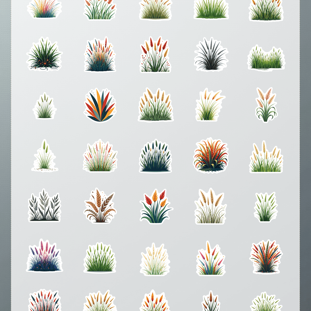 Watercolor Plant Stickers, Waterproof Plant Sticker for Water Bottle ...