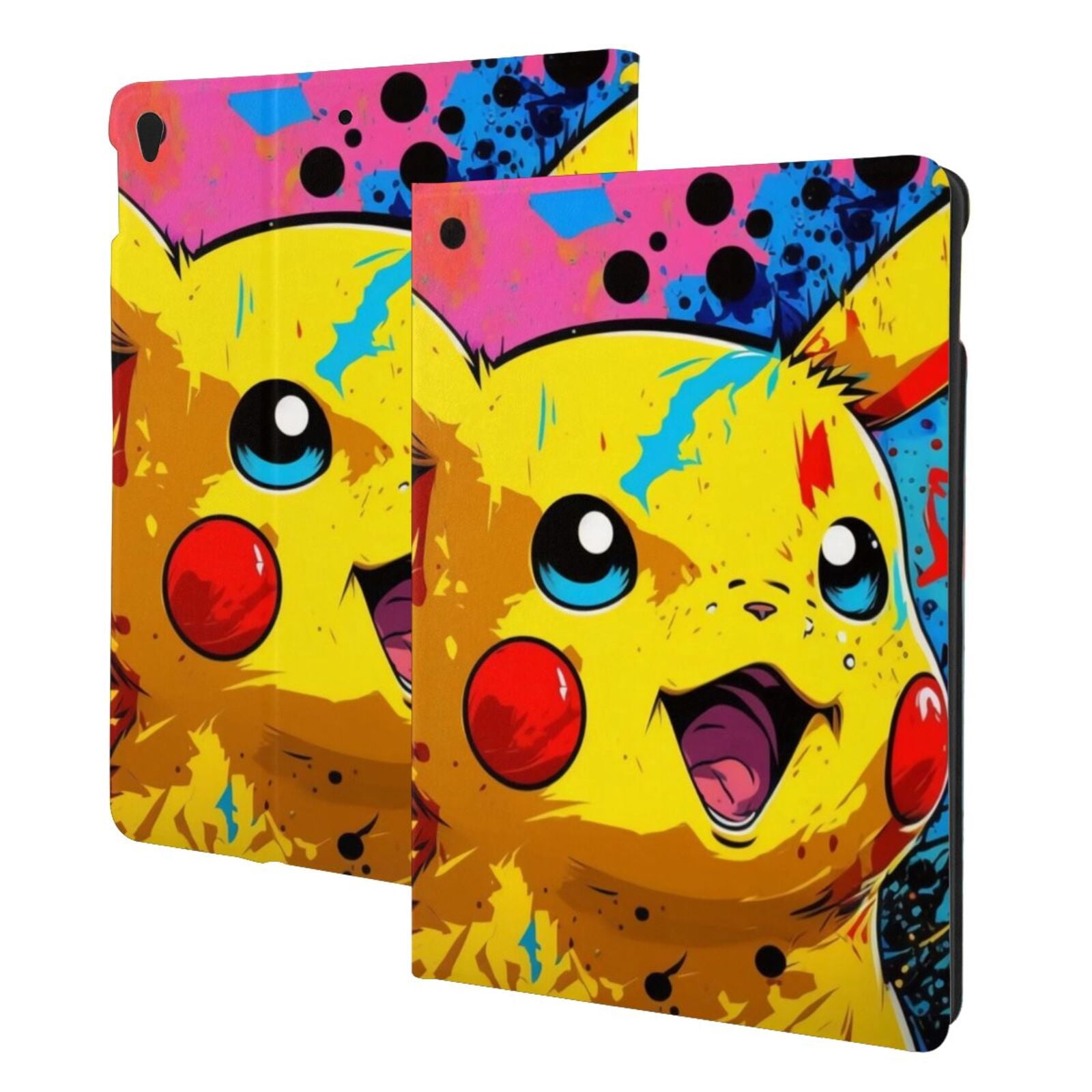Watercolor Pokemon Pikachu Kawaii Cute 3d Design Ipad Case Soft Covers ...