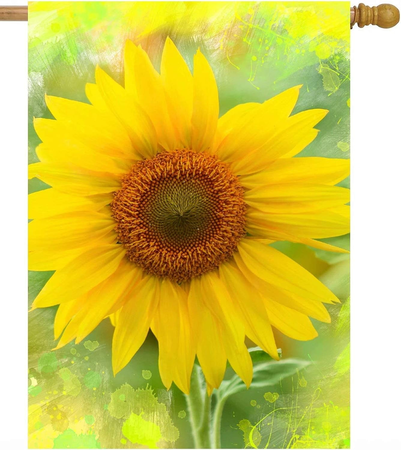Watercolor Seasonal Sunflower Flowers Summer Spring Agriculture ...