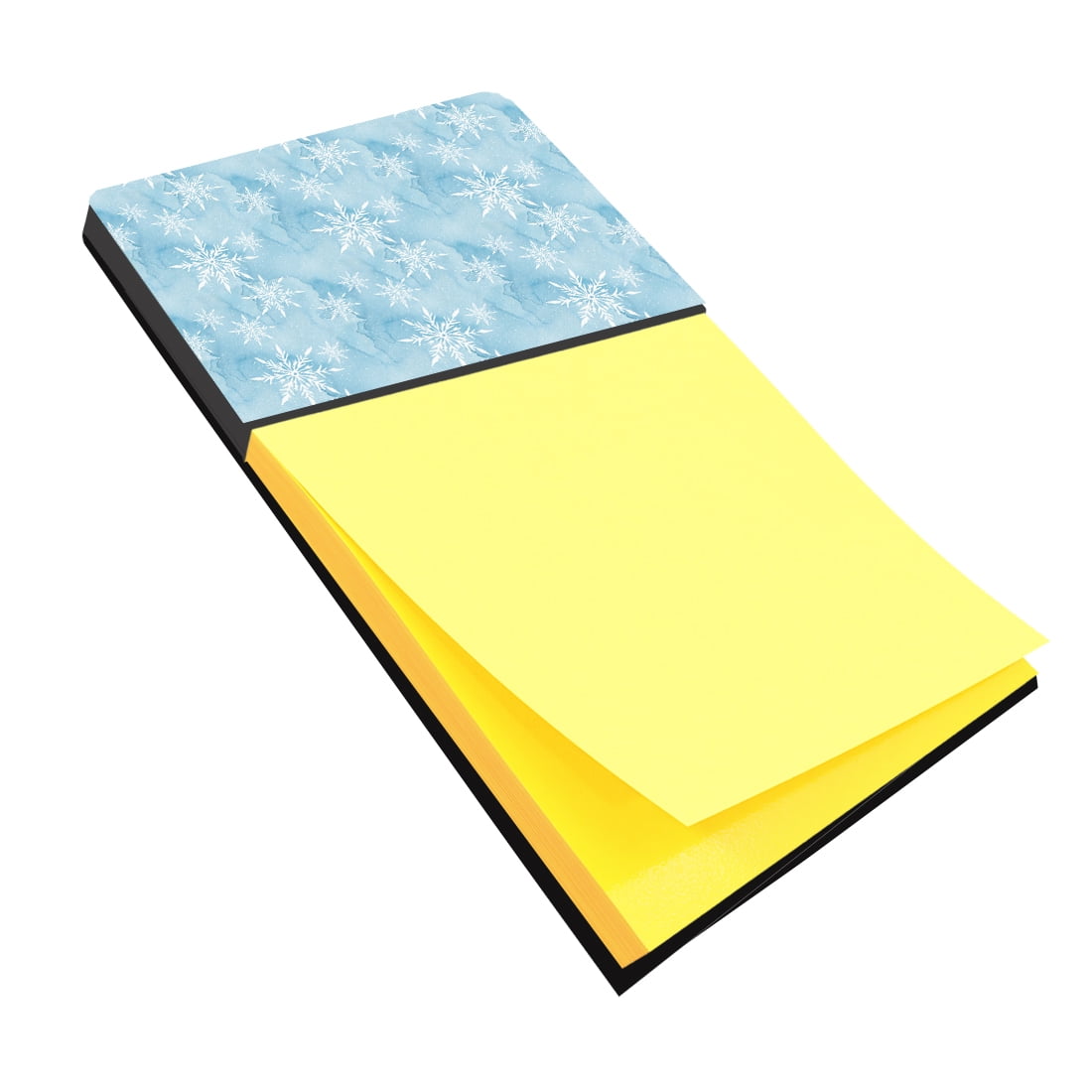 Watercolor Snowflake on Light Blue Sticky Note Holder - Walmart.com