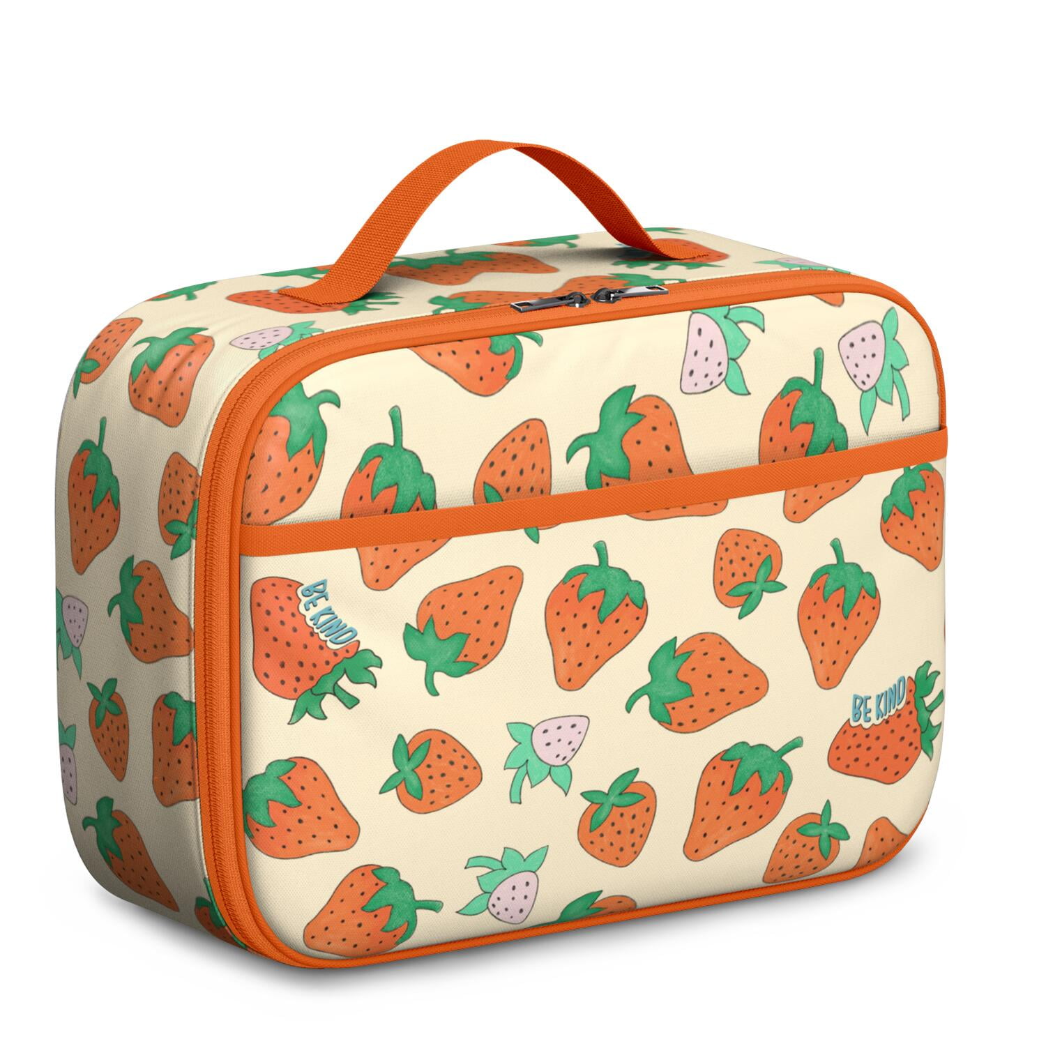 Watercolor Strawberry Insulated Lunch Box - Sweet Strawberry Cake ...