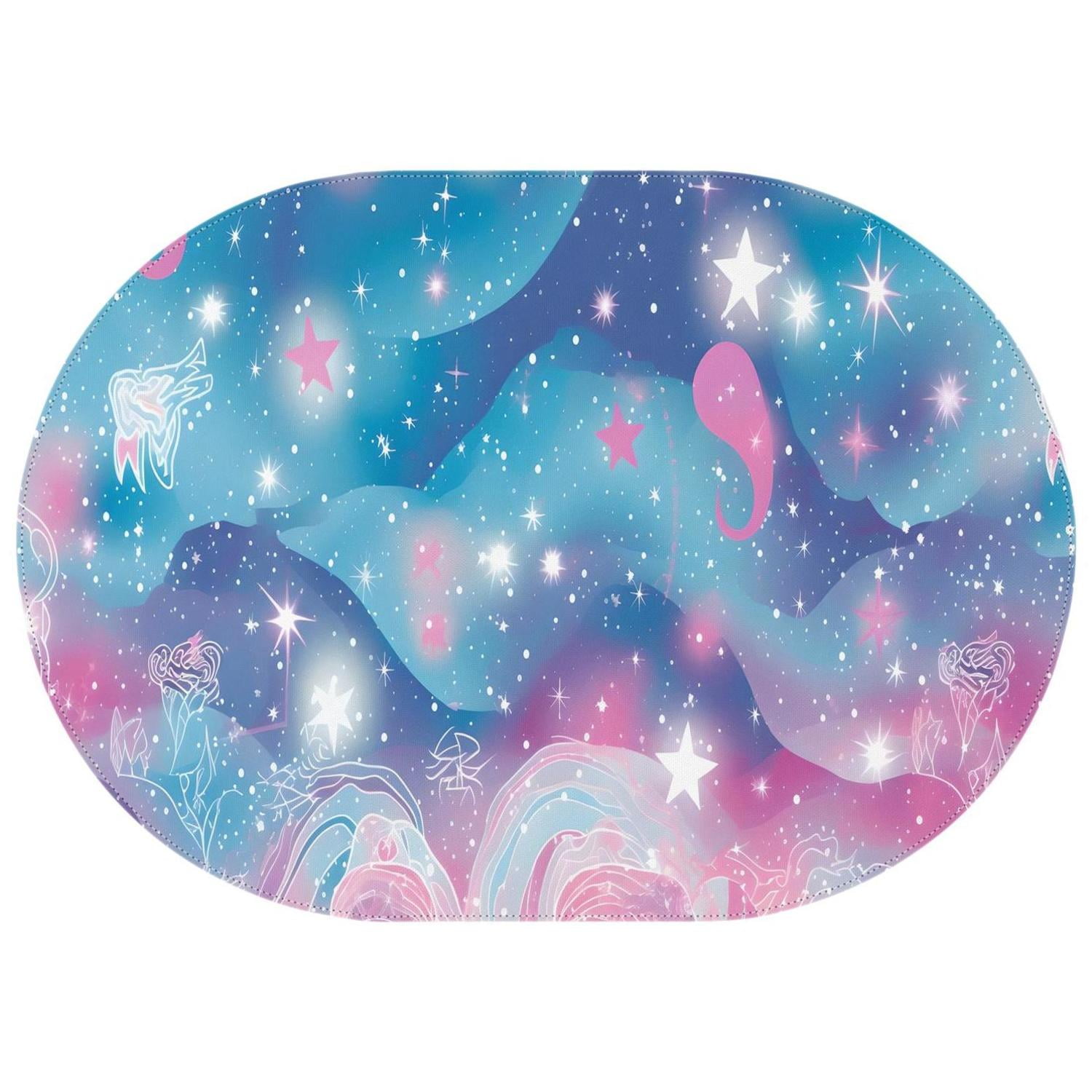 Watercolor Style Starry Space Galaxy Nebula Abstract Cosmos Inspired ...