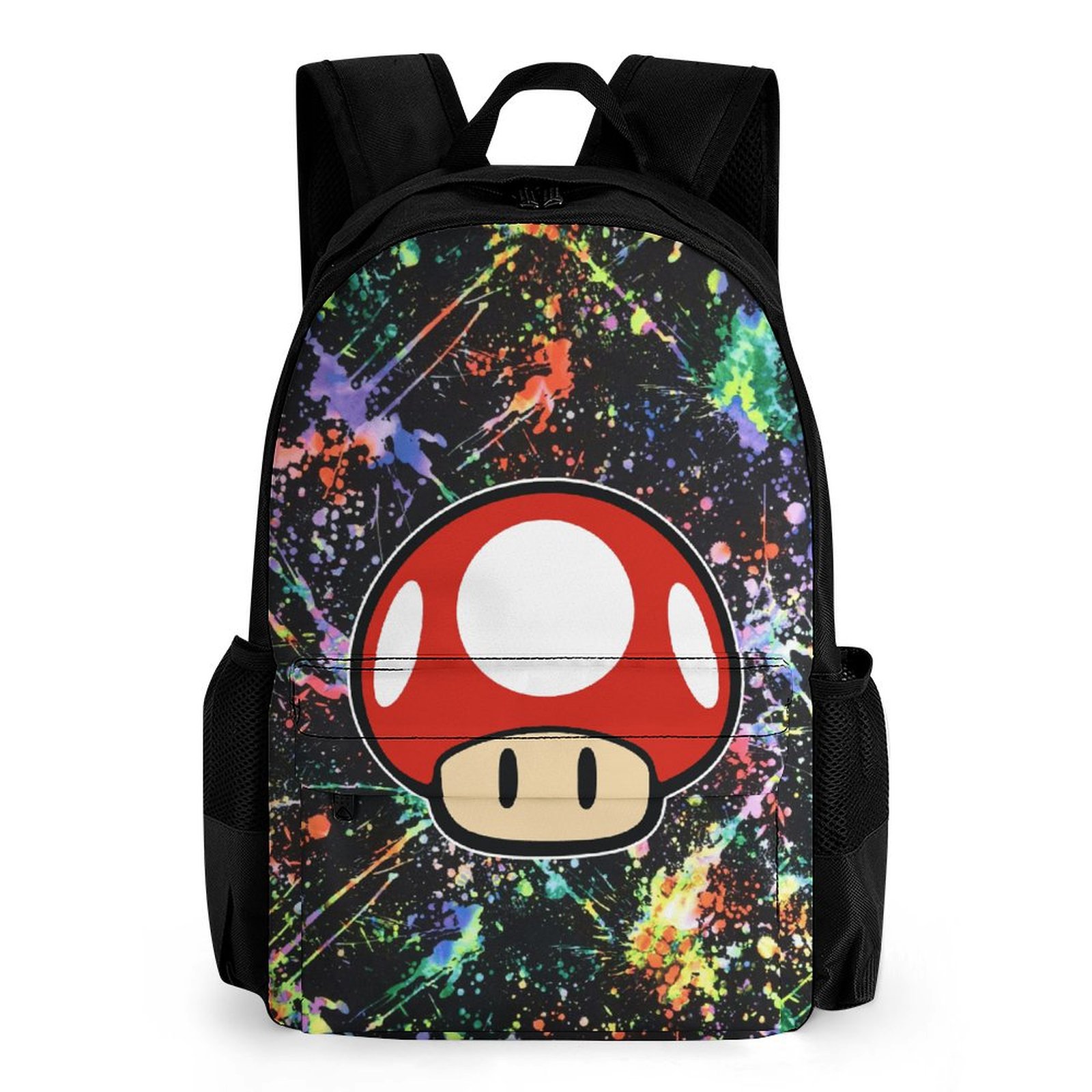 Mari-o Backpack with Adjustable Straps, Multiple Pockets Backpack Adult ...