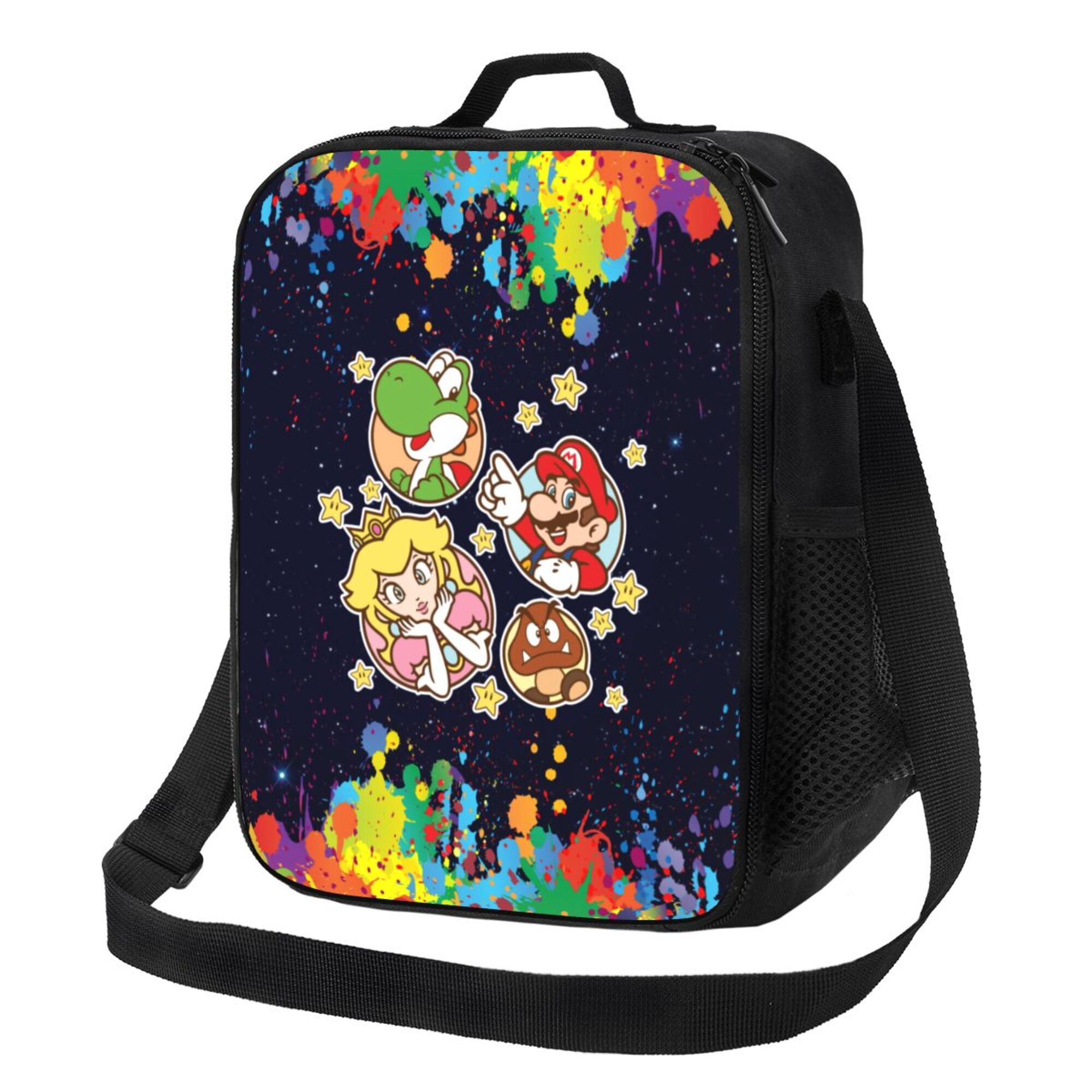 Super Mario Lunch Bag for Reusable Box for Work Office Picnic Insulated ...