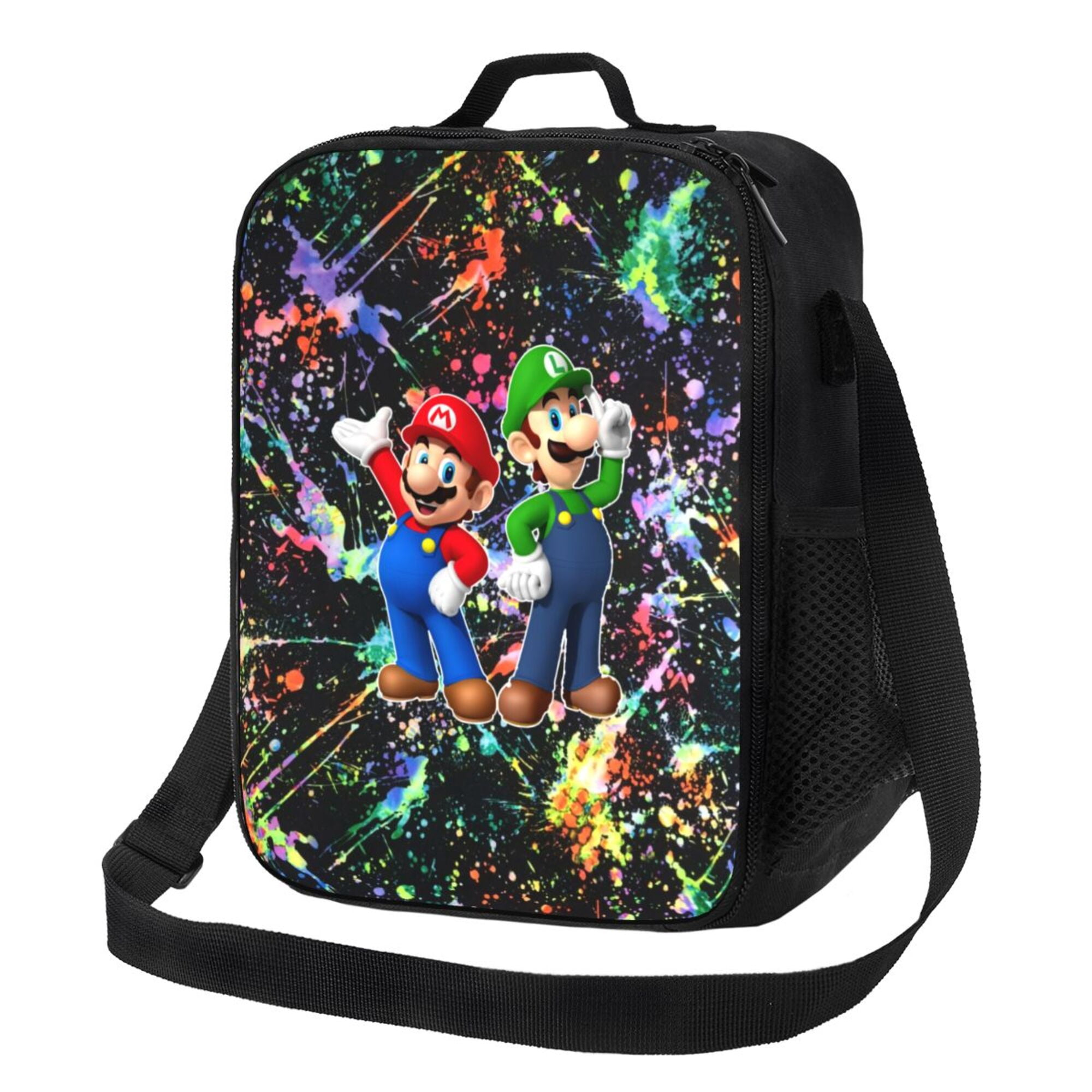 Super Mario Lunch Bag for Reusable Box for Work Office Picnic Insulated ...