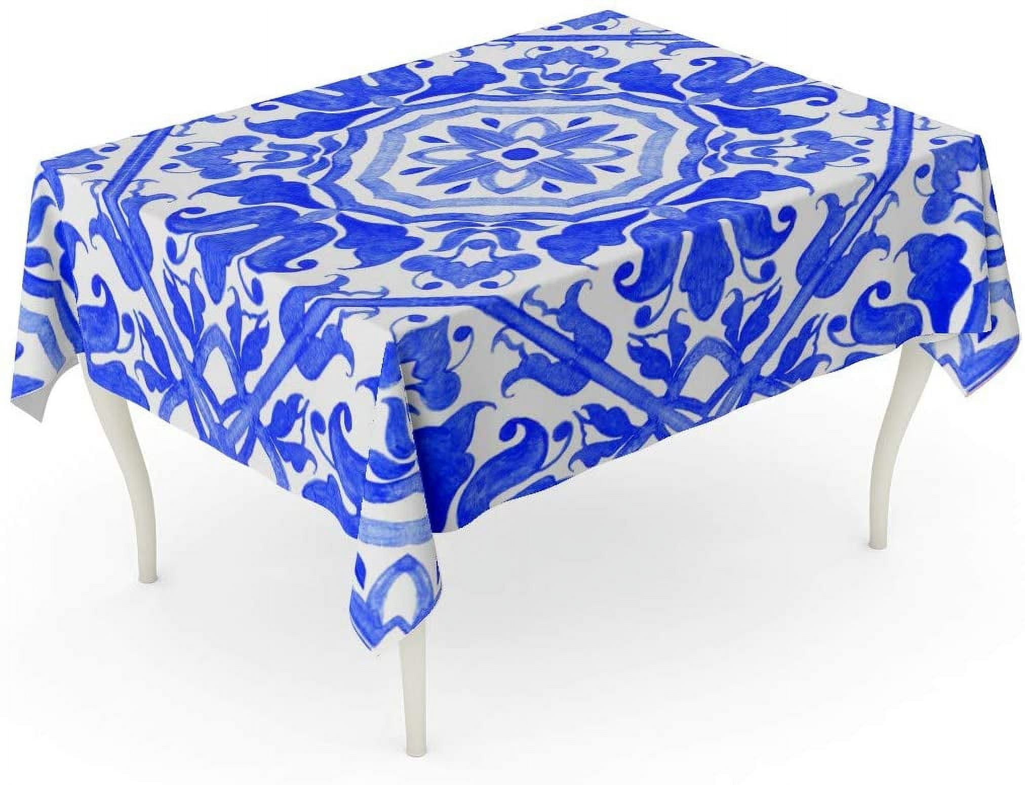 Watercolor Talavera Portuguese Azulejo Tiles Blue and White Gorgeous ...