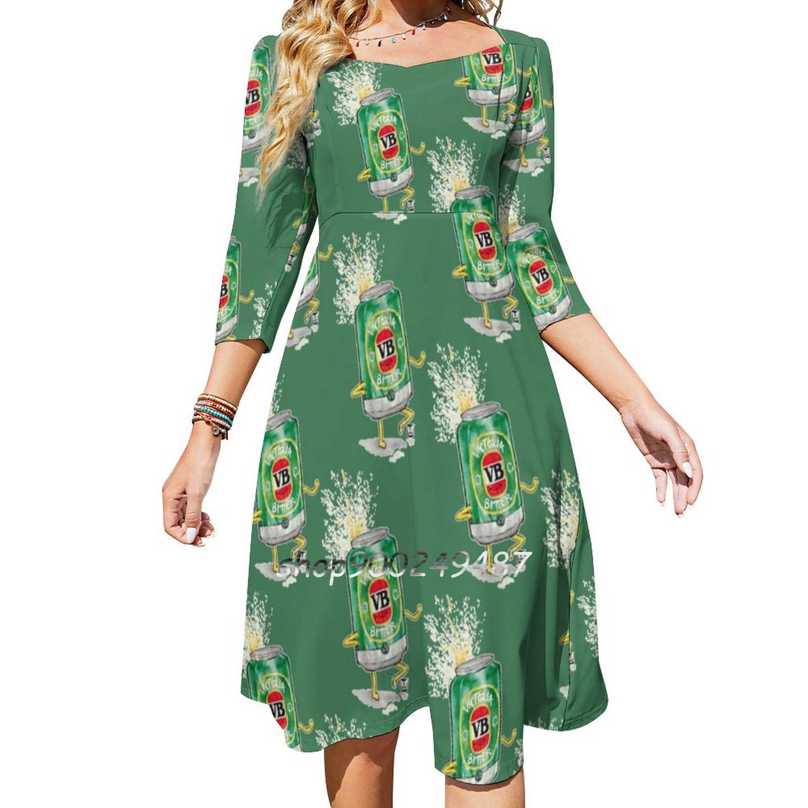 Watercolor Wanderlust World Map Square Neck Dress New Plus Size Elegant ...