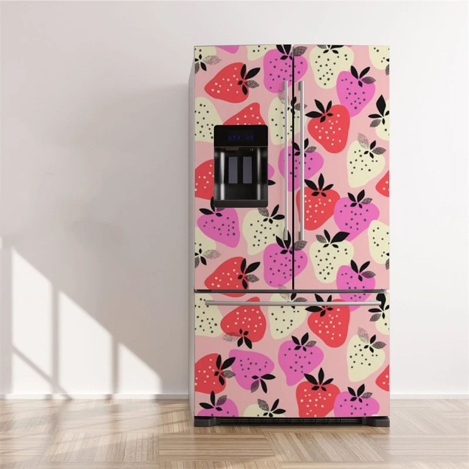 Watercolor Watermelon Fridge Stickers Sweet Summer Fruit Refrigerator ...