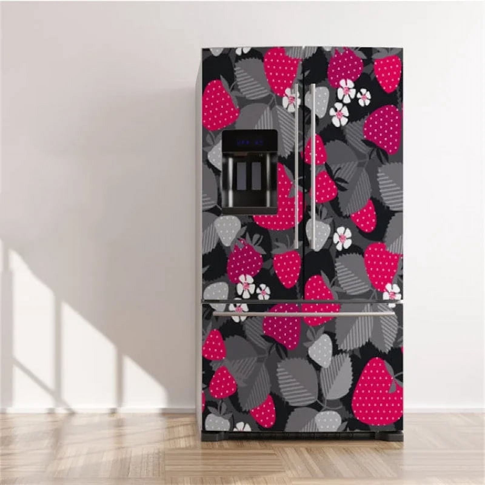 Watercolor Watermelon Fridge Stickers Sweet Summer Fruit Refrigerator ...