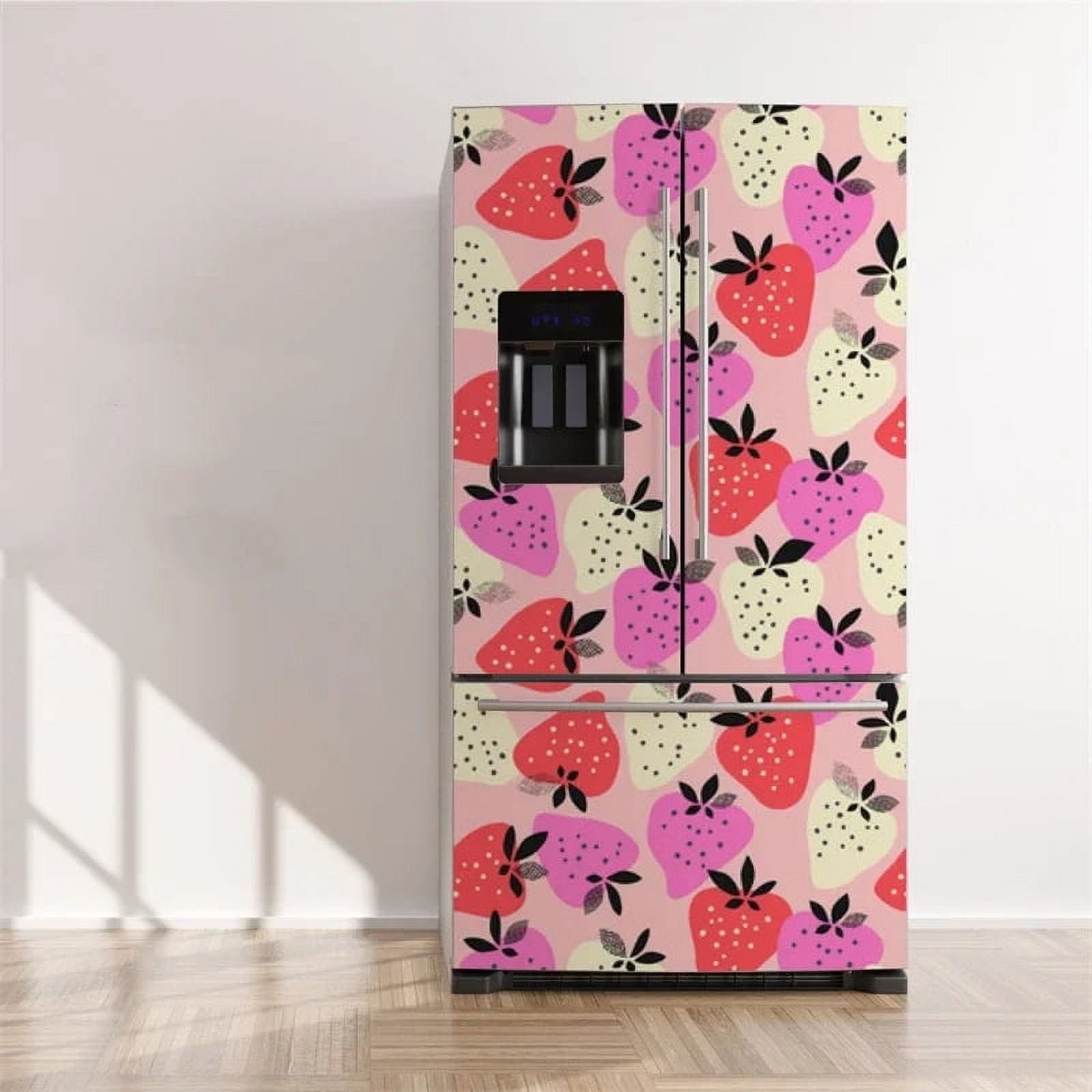 Watercolor Watermelon Fridge Stickers Sweet Summer Fruit Refrigerator ...