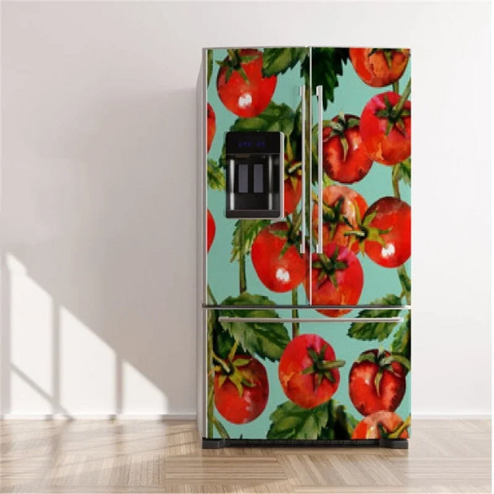 Watercolor Watermelon Fridge Stickers Sweet Summer Fruit Refrigerator ...