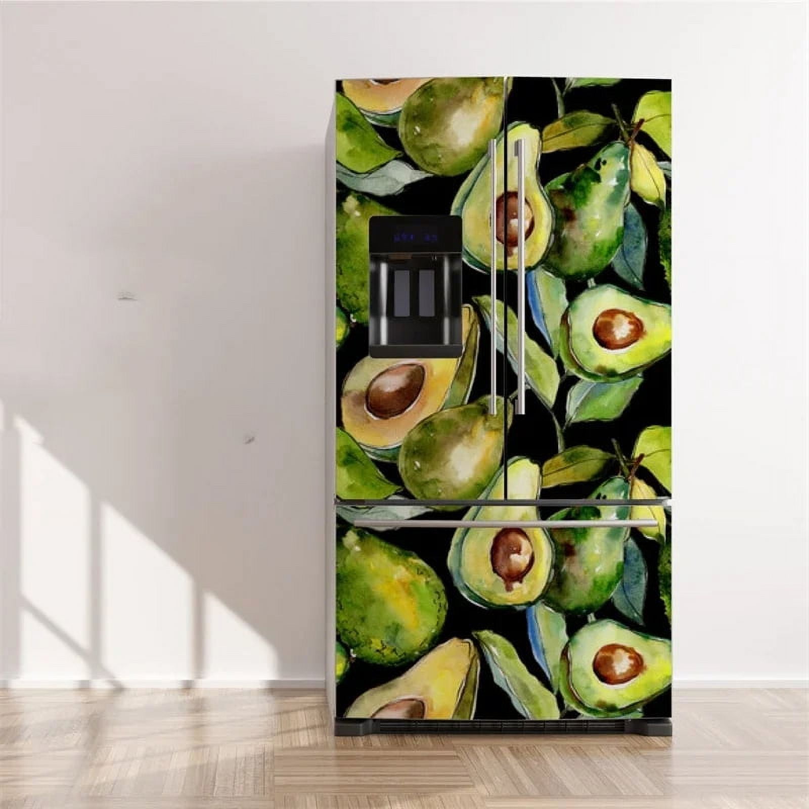 Watercolor Watermelon Fridge Stickers Sweet Summer Fruit Refrigerator ...