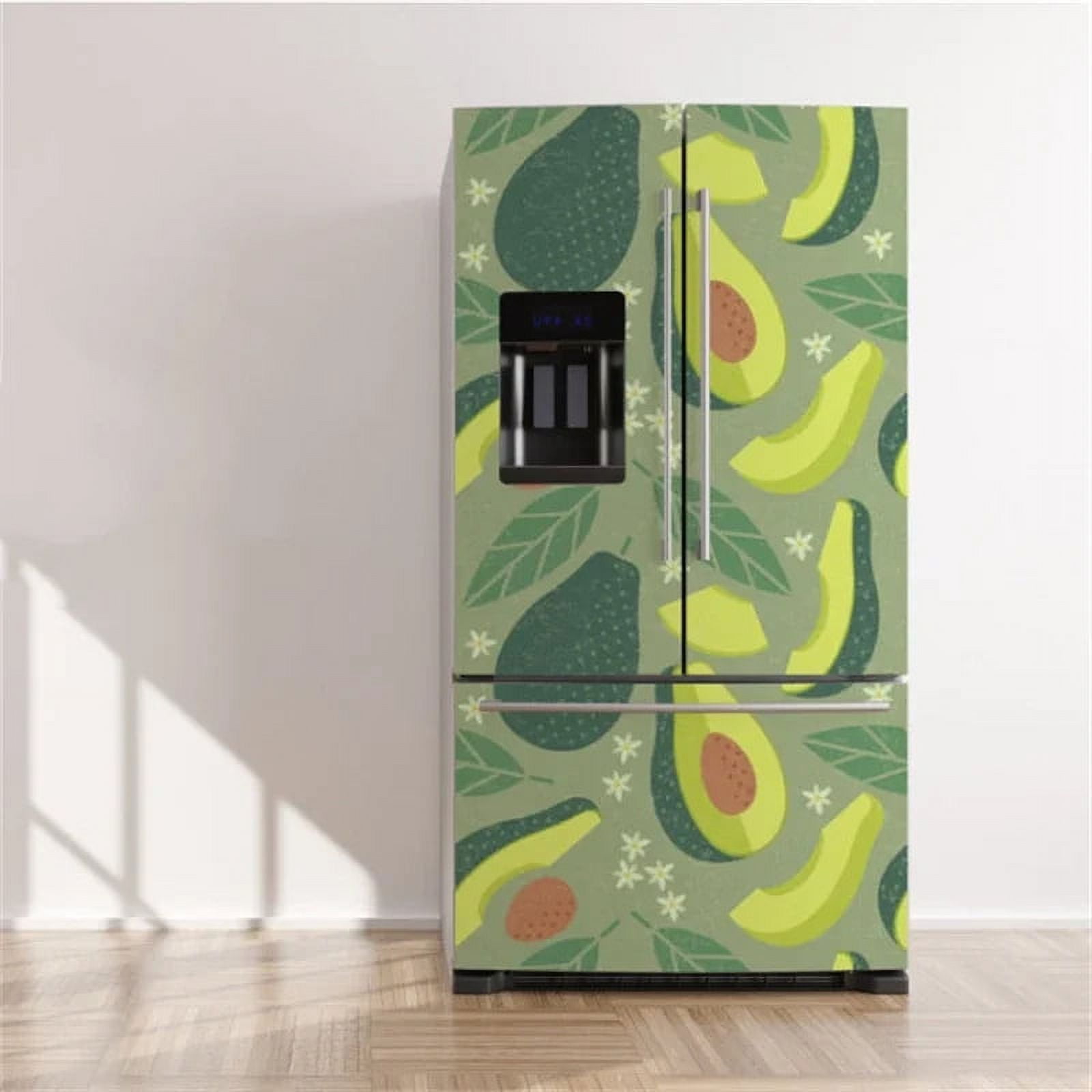 Watercolor Watermelon Fridge Stickers Sweet Summer Fruit Refrigerator ...