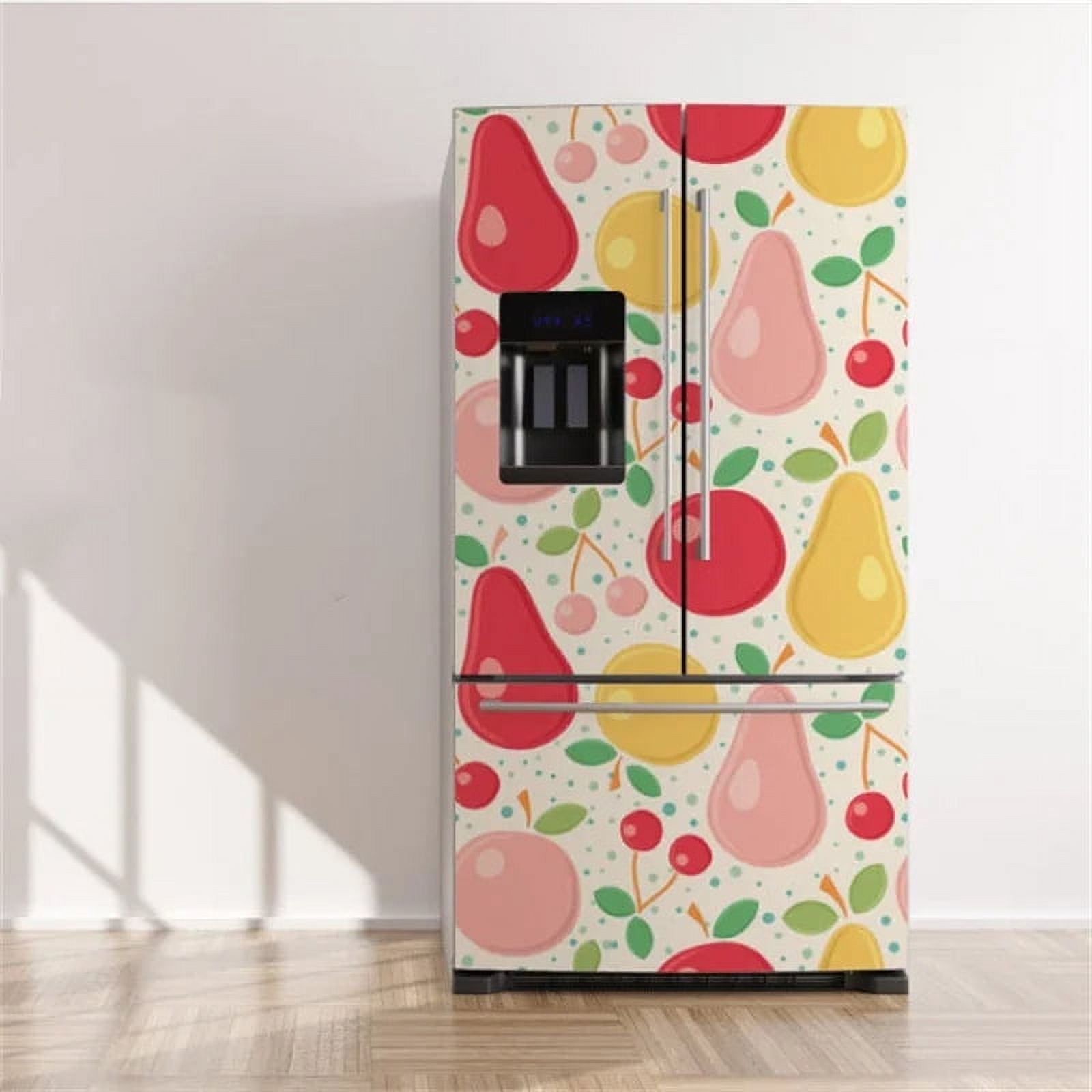 Watercolor Watermelon Fridge Stickers Sweet Summer Fruit Refrigerator ...