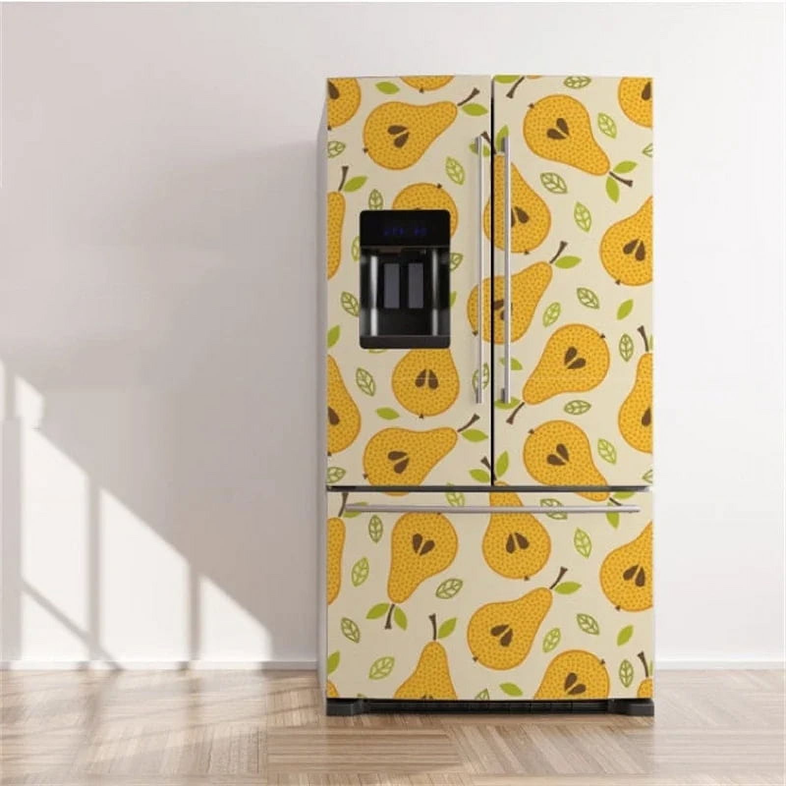 Watercolor Watermelon Fridge Stickers Sweet Summer Fruit Refrigerator ...