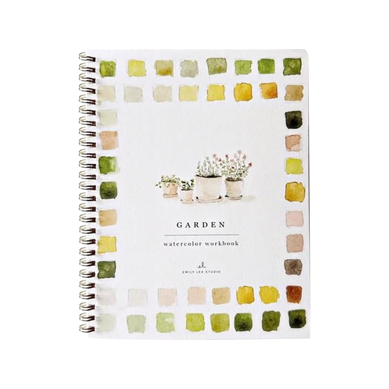 Watercolor Workbooks, Beginner-Friendly Birds Dispersed Watercolor ...
