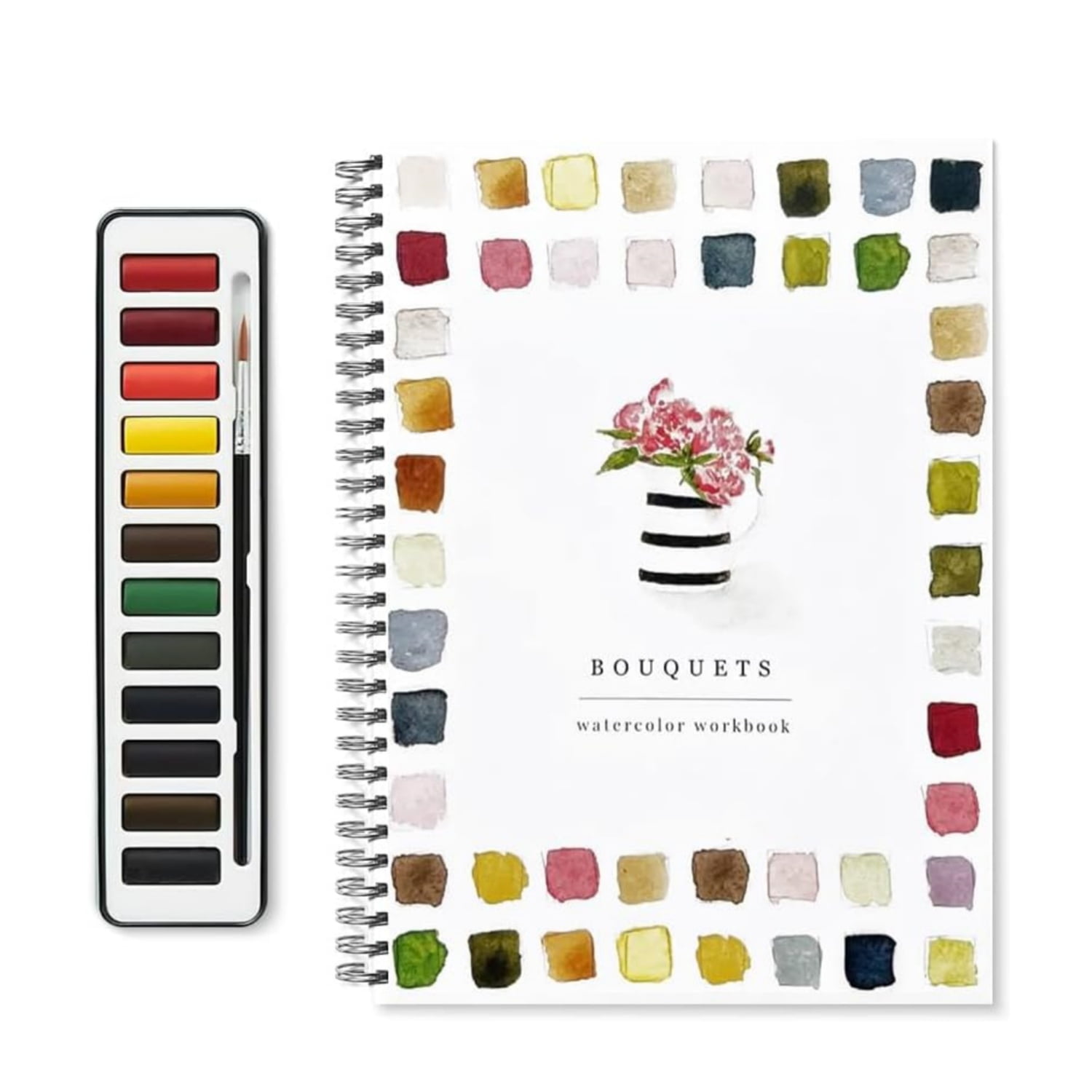 Watercolor Workbooks, Beginner Friendly Birds Watercolor Workbooks,Art ...