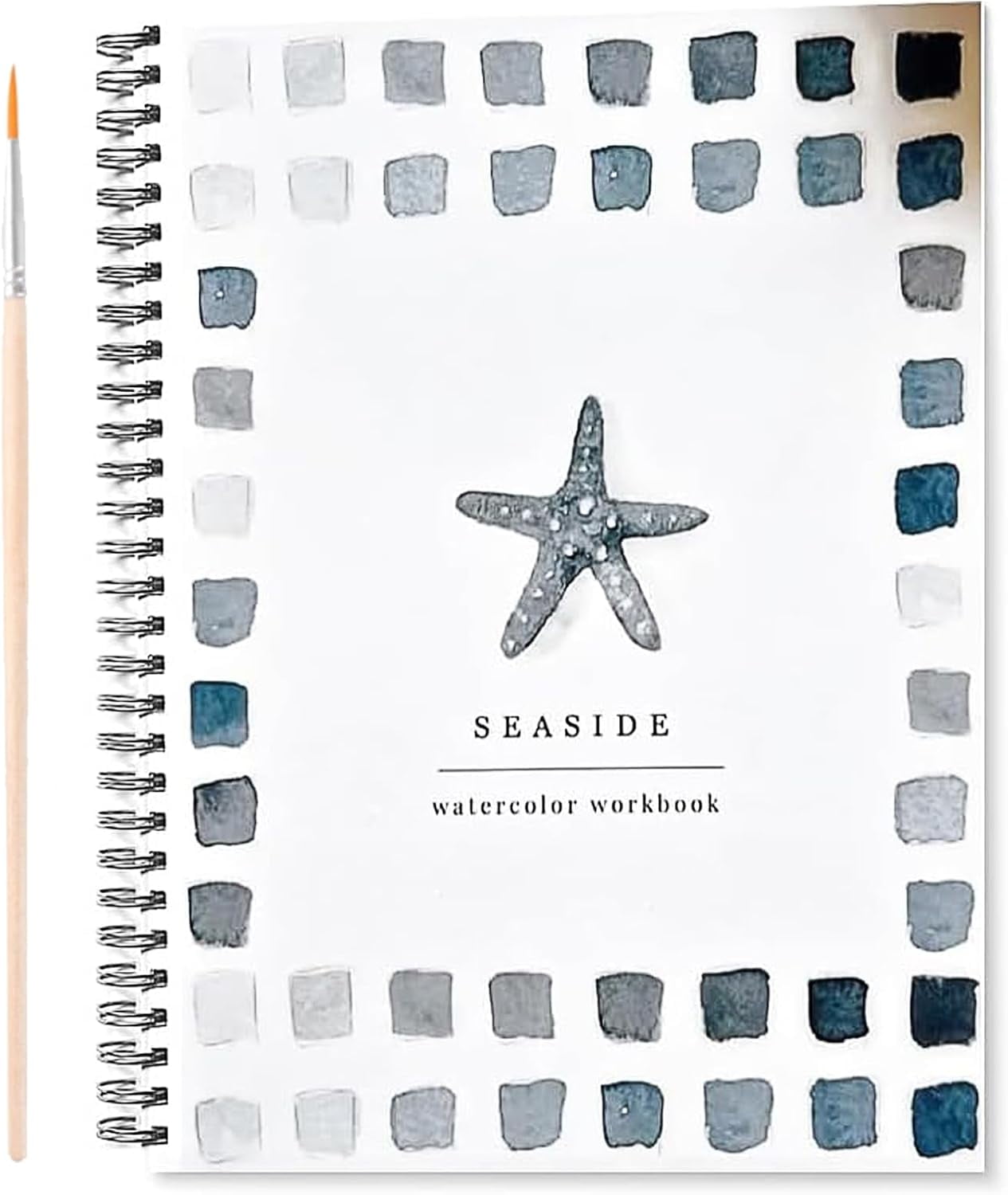 Watercolor Workbooks, Watercolor Coloring Book Paint Set with Brushes ...