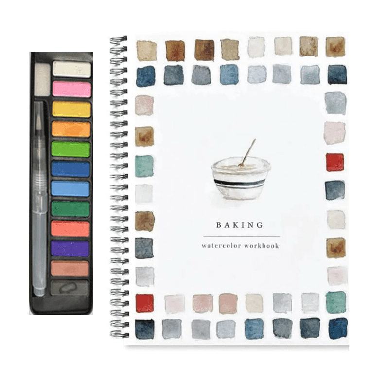 Watercolor Workbooks,Watercolor Workbook For Adults,Beginner-Friendly ...