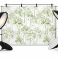 Watercolors Trees Photography Backdrop 7x5FT, Green Leaf Abstract Retro ...