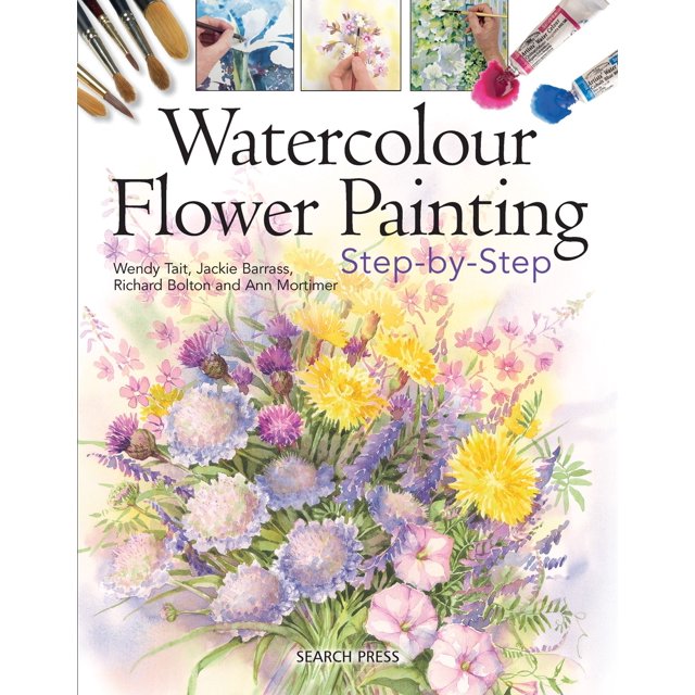 Watercolour Flower Painting Step-by-step - Walmart.com