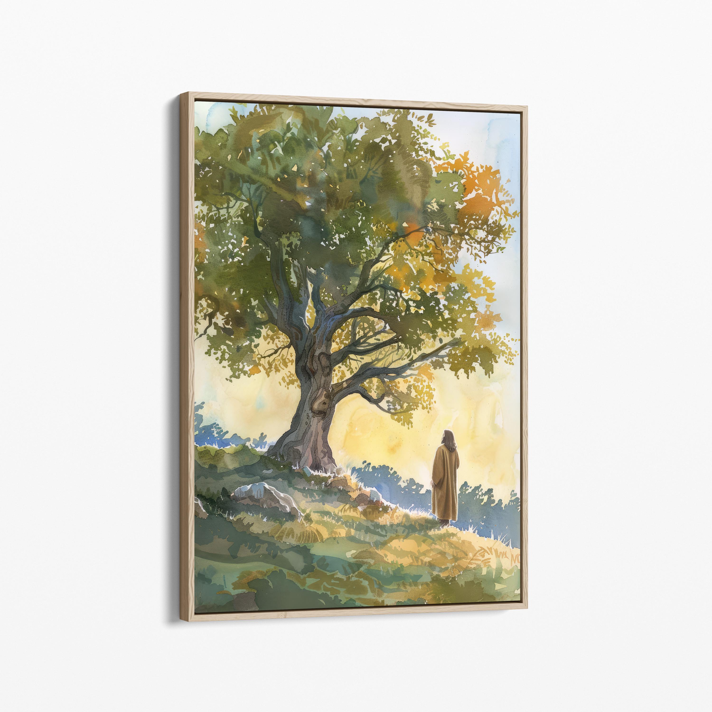 Watercolour Parable Of The Mustard Seed Print | Faith As Small As A ...